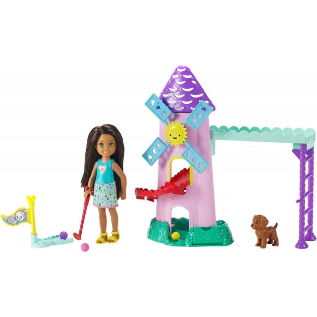 Barbie Club Chelsea Mini Golf Playset with Chelsea Doll - Walmart.com