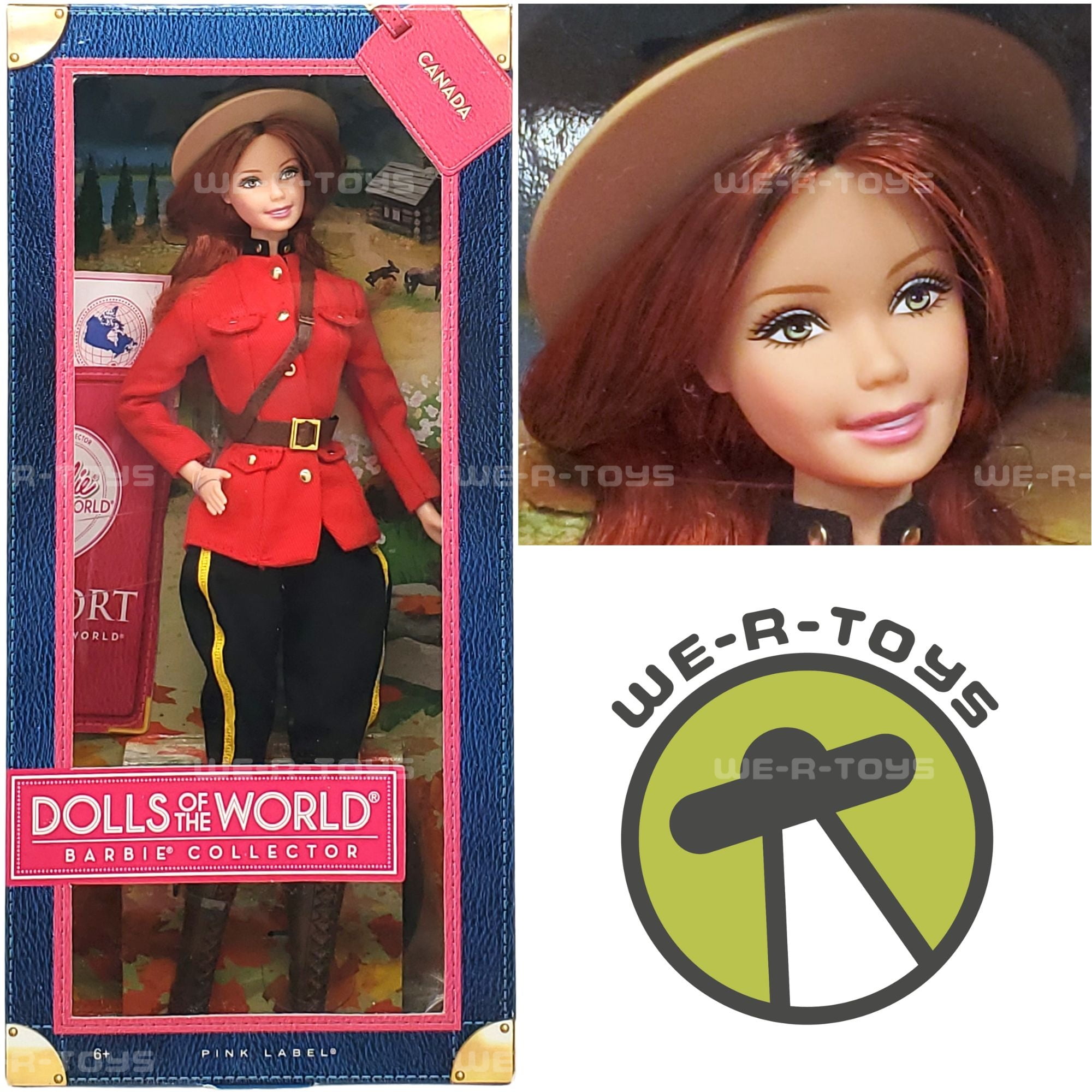 Barbie Collector Dolls of The World Canada Doll 2012 Mattel X8422 ...