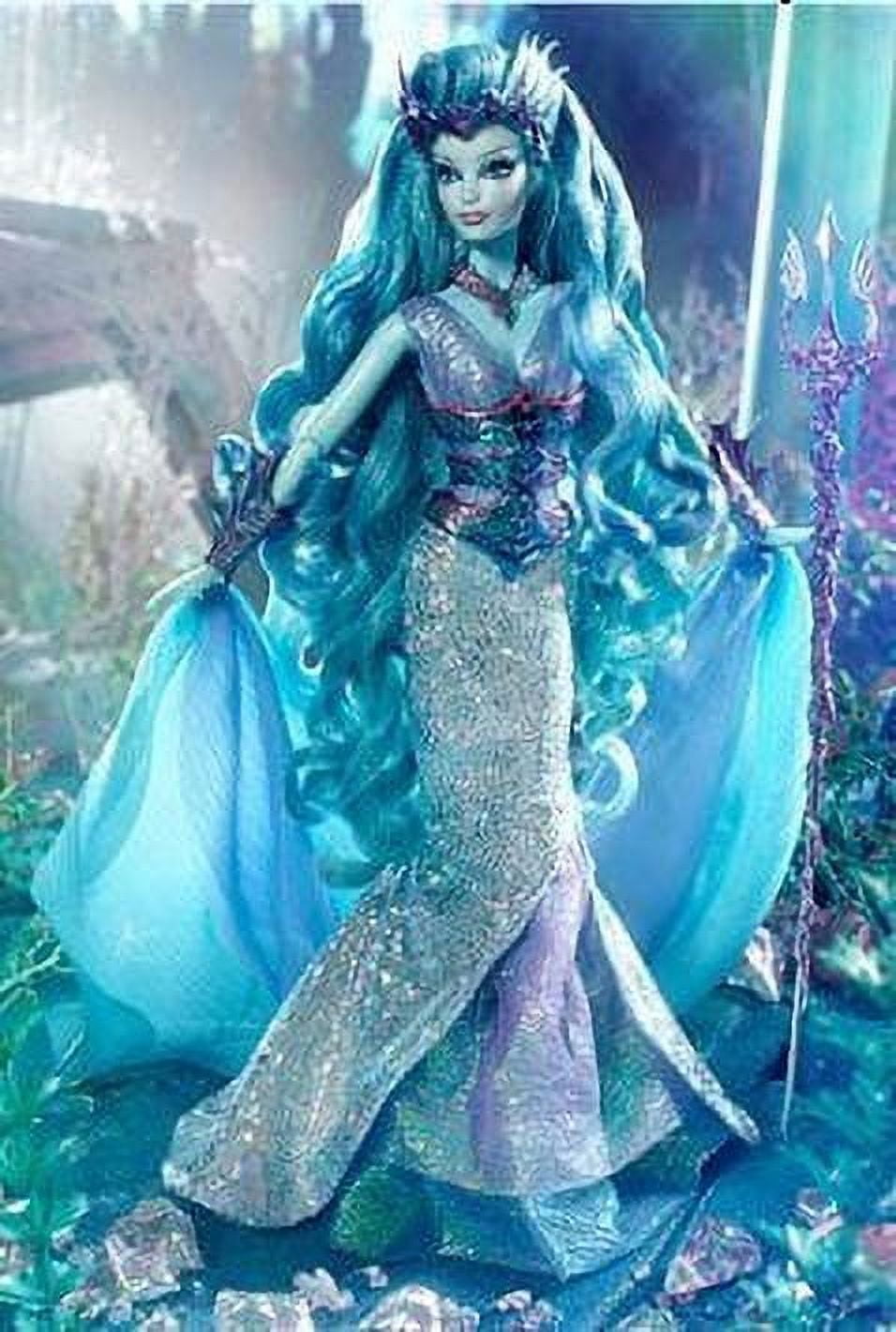 Barbie Collector Faraway Forest Water Sprite Barbie Doll 2016 Mattel ...