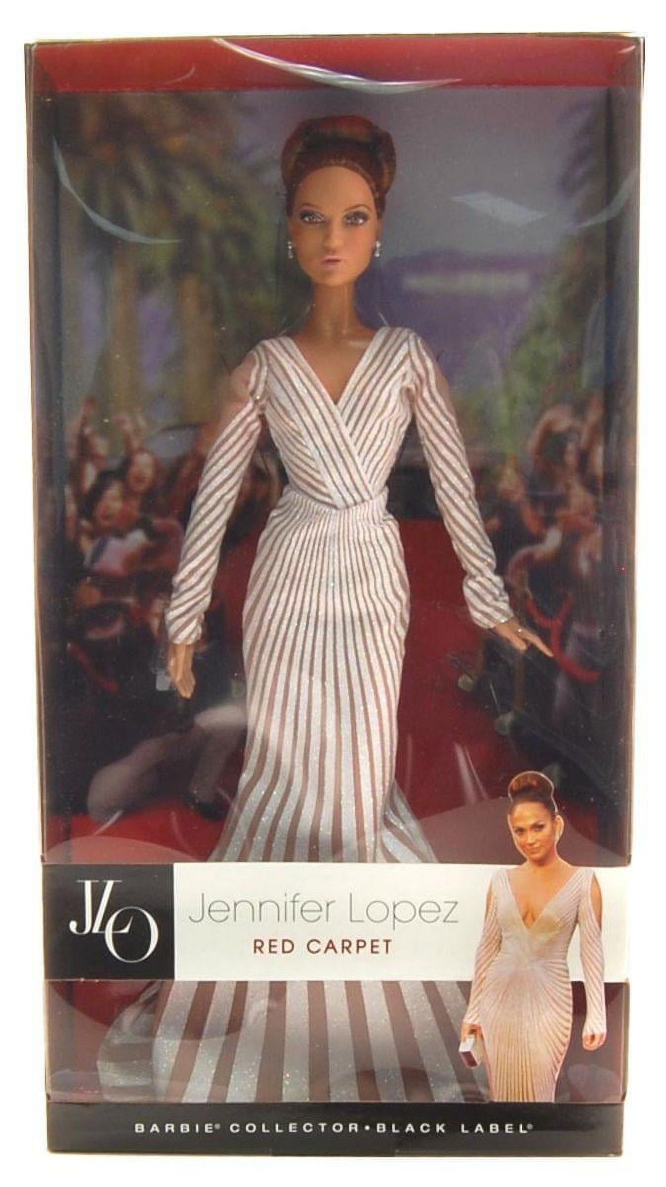 Barbie Collector Jennifer Lopez Red Carpet Doll - Walmart.com