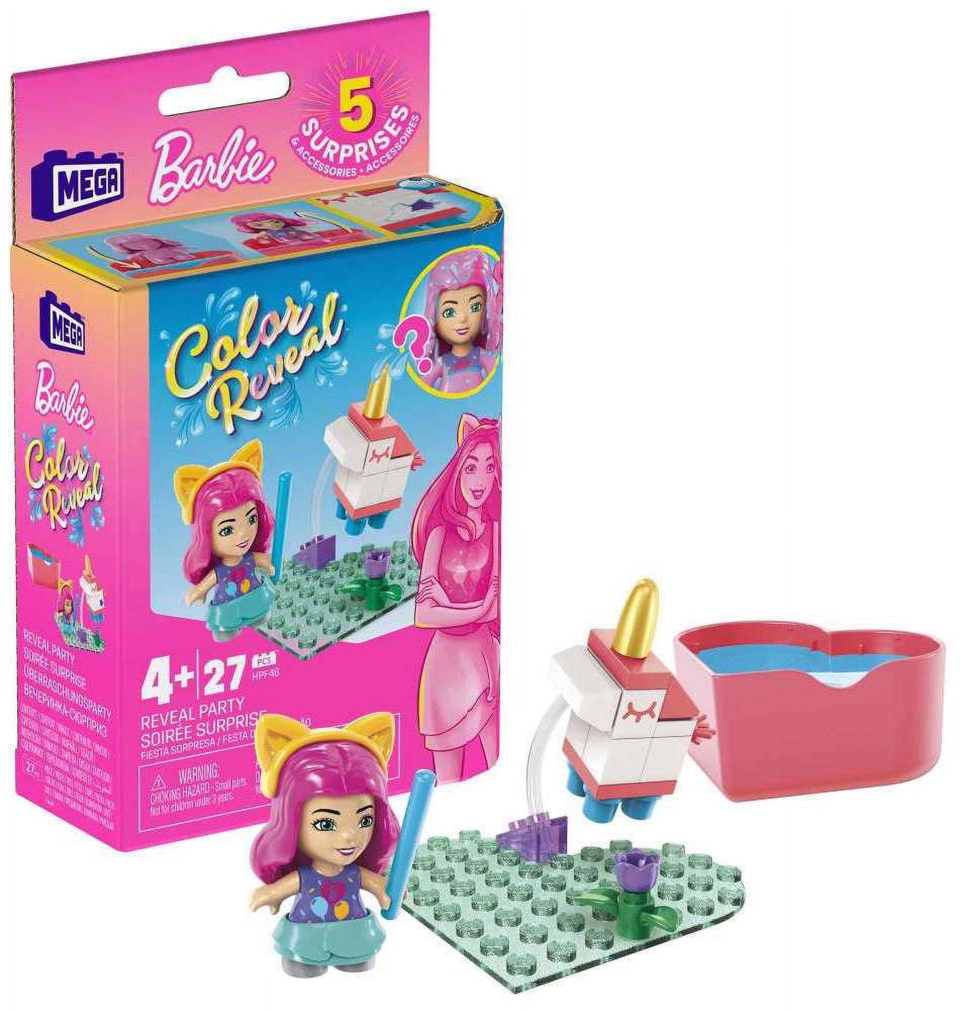 Barbie Color Reveal Reveal Party Building Set - Walmart.com