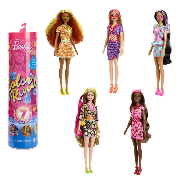 Hair Color Changing Barbie Doll