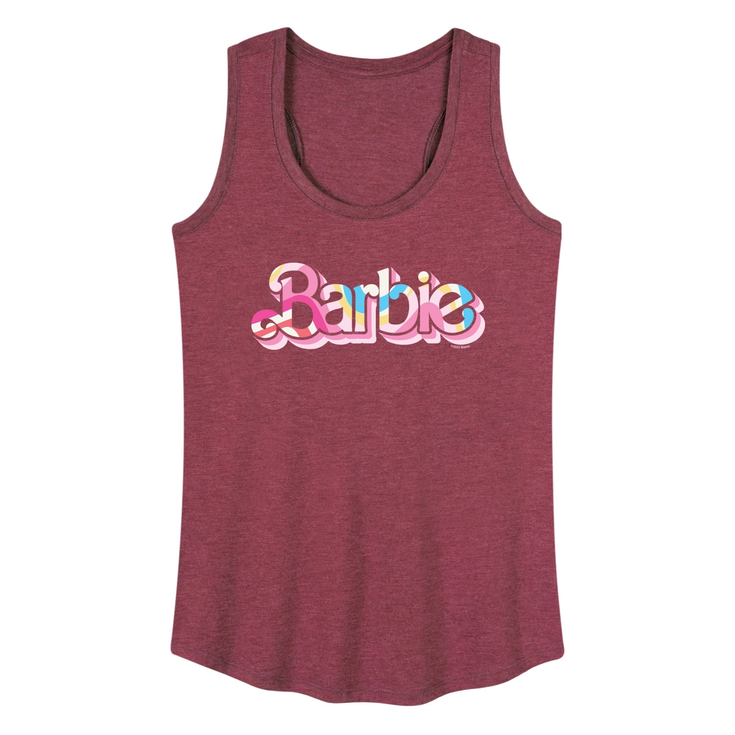 Barbie - Colorful Logo - Women's Racerback Tank Top - Walmart.com