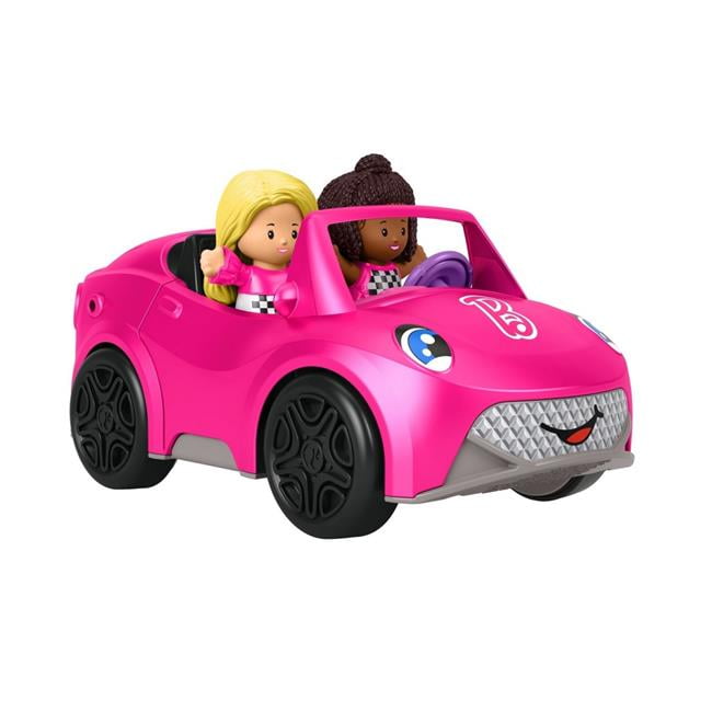 Barbie Convertible Toy Car by Little People - Walmart.com