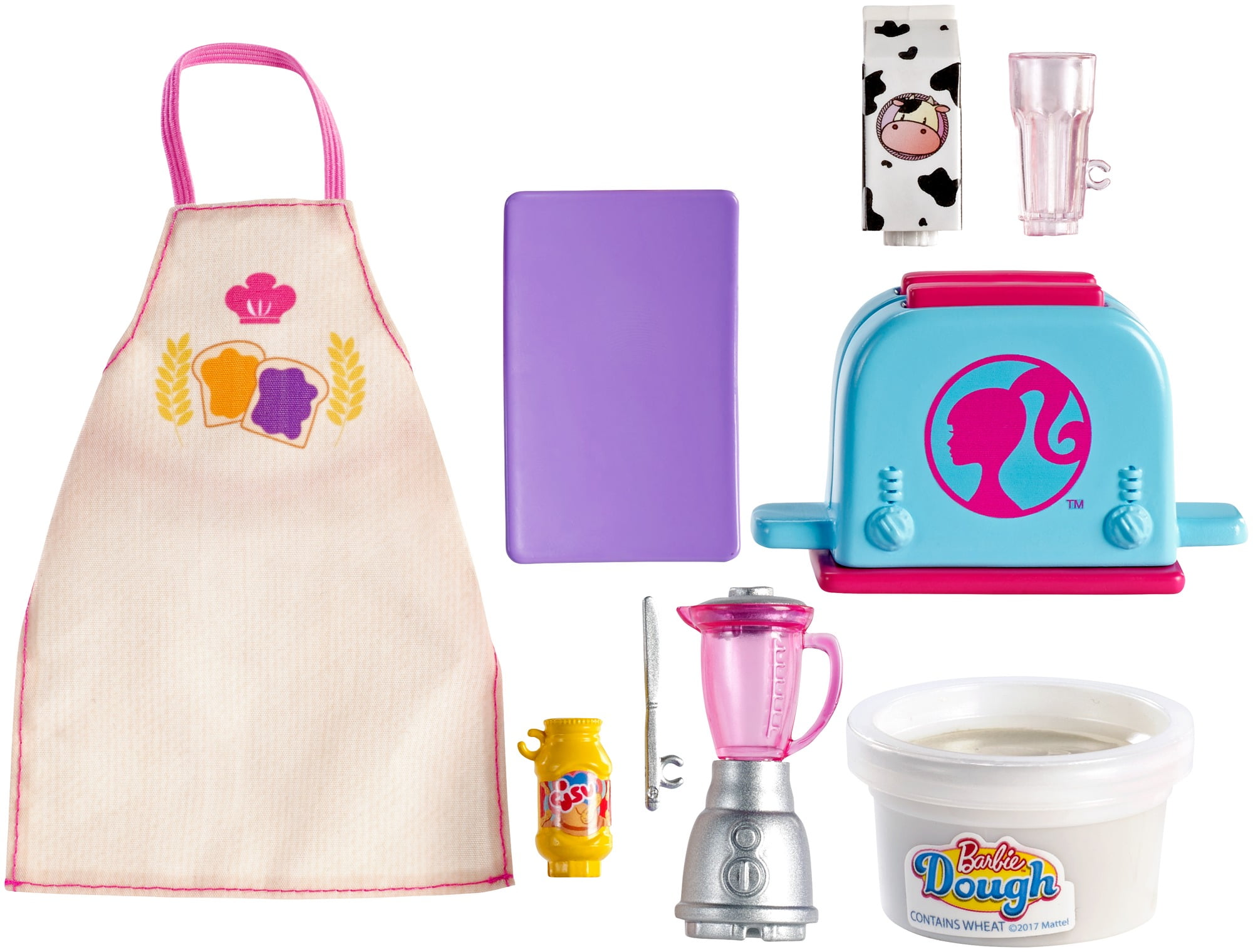 Barbie Cooking, Baking Pack W Ith Accessories And Barbie Fashion ...