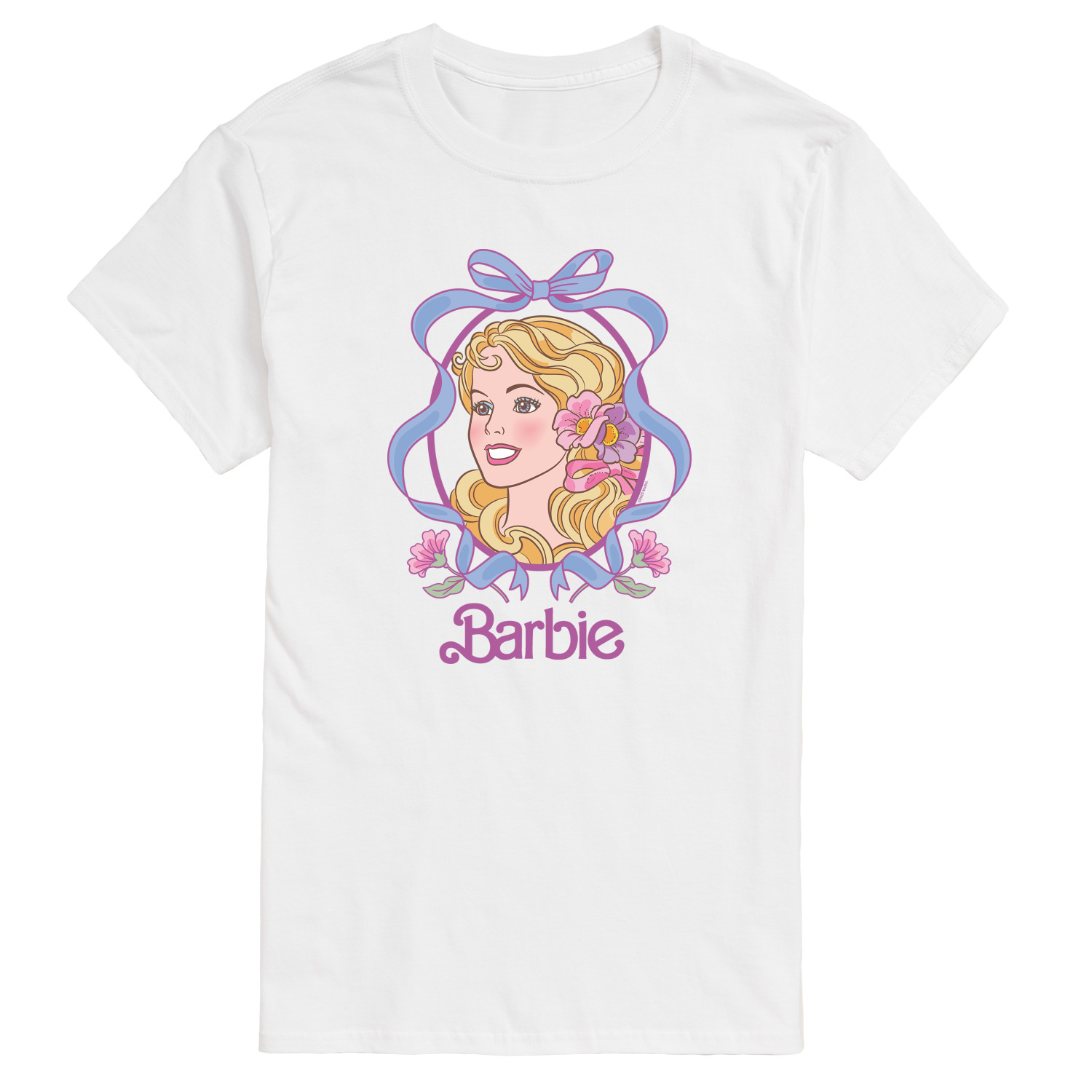 Barbie - Coquette Floral Bow - Men's Short Sleeve Graphic T-Shirt ...