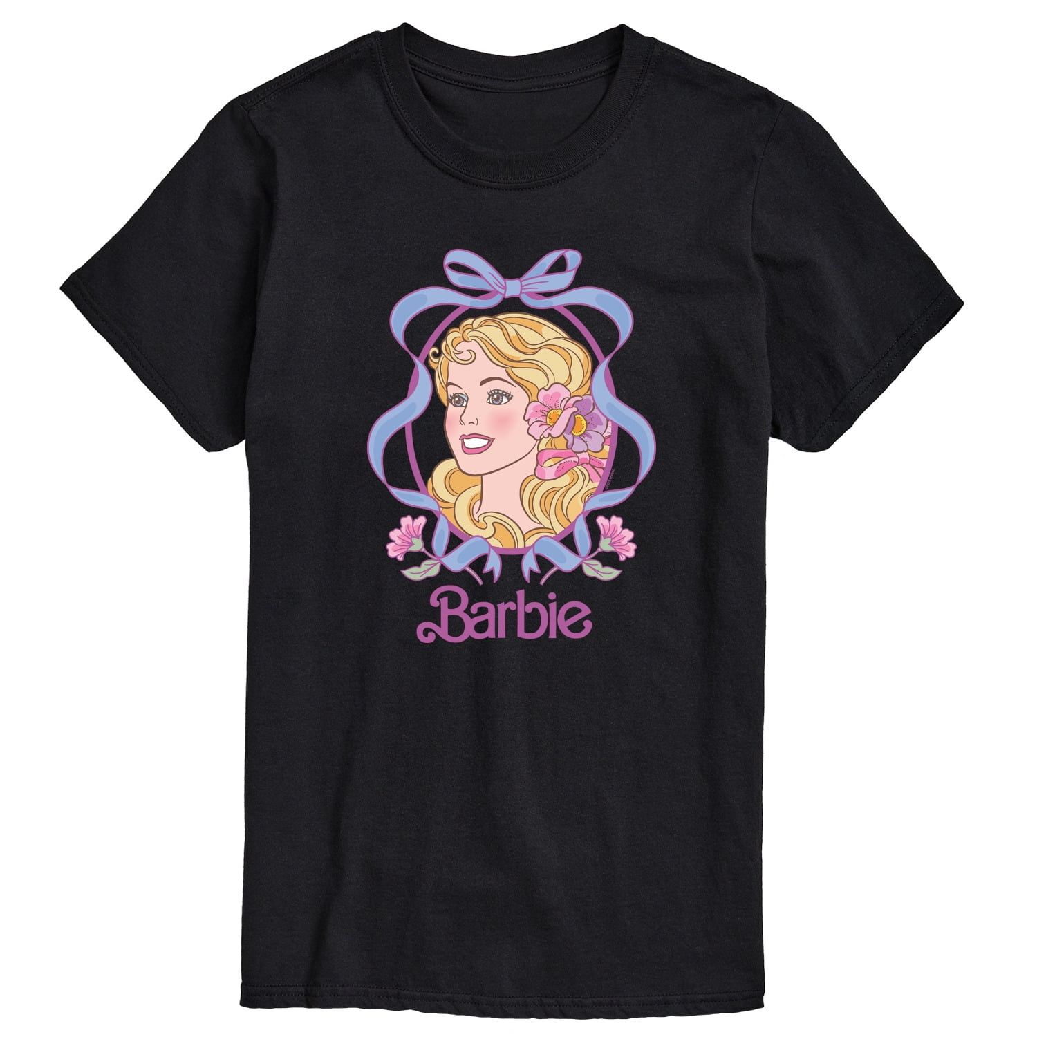 Barbie - Coquette Floral Bow - Men's Short Sleeve Graphic T-Shirt ...