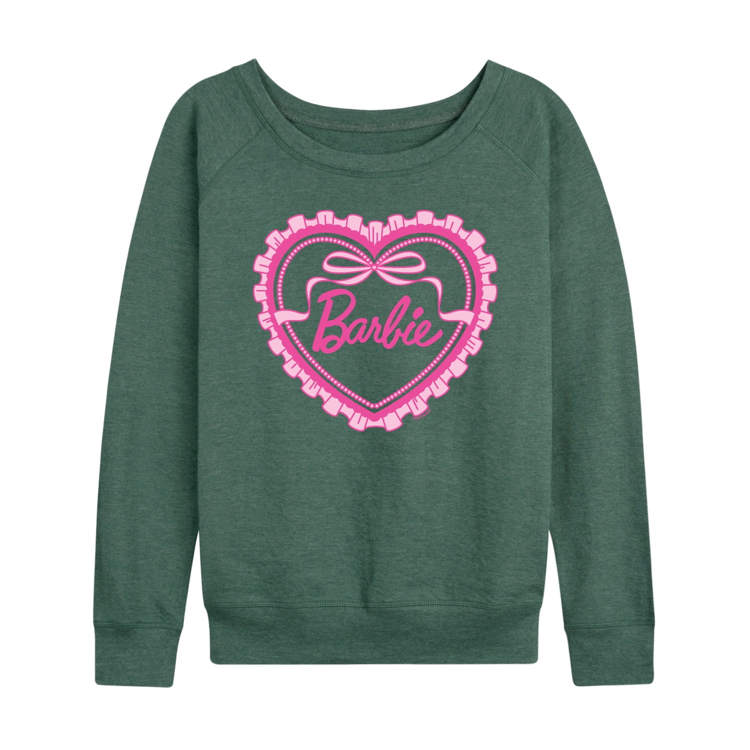 Barbie - Coquette Heart - Women's French Terry Long Sleeve Shirt ...