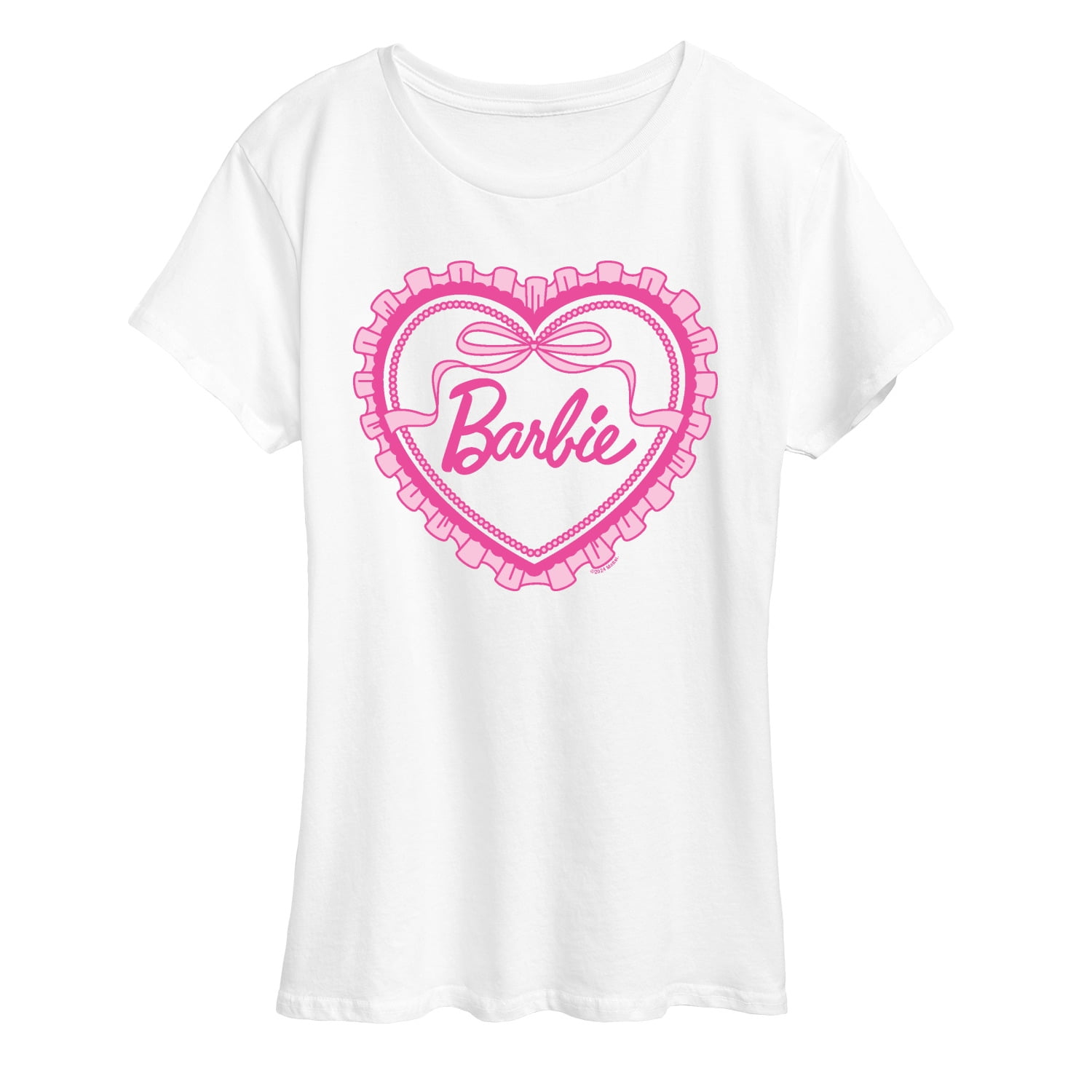 Barbie - Coquette Heart - Women's Short Sleeve Graphic T-Shirt ...