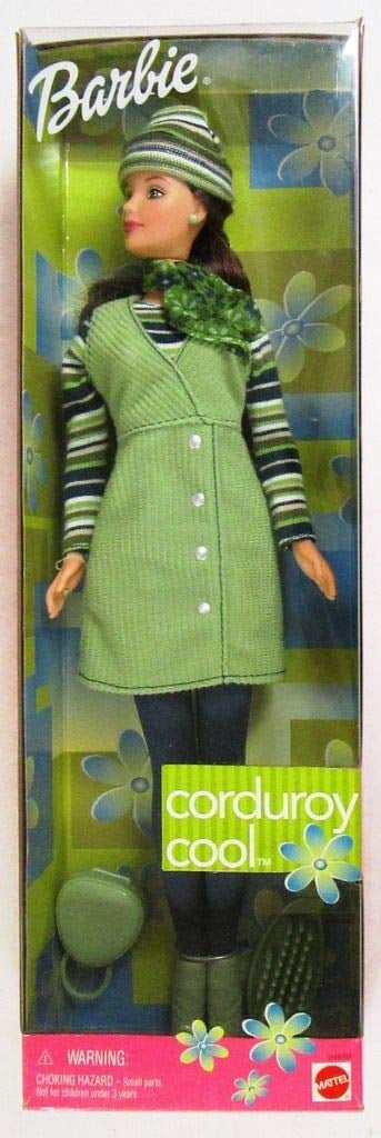 Vintage 1999 Barbie Corduroy Cool - 70's Fashion Doll Collectible ...