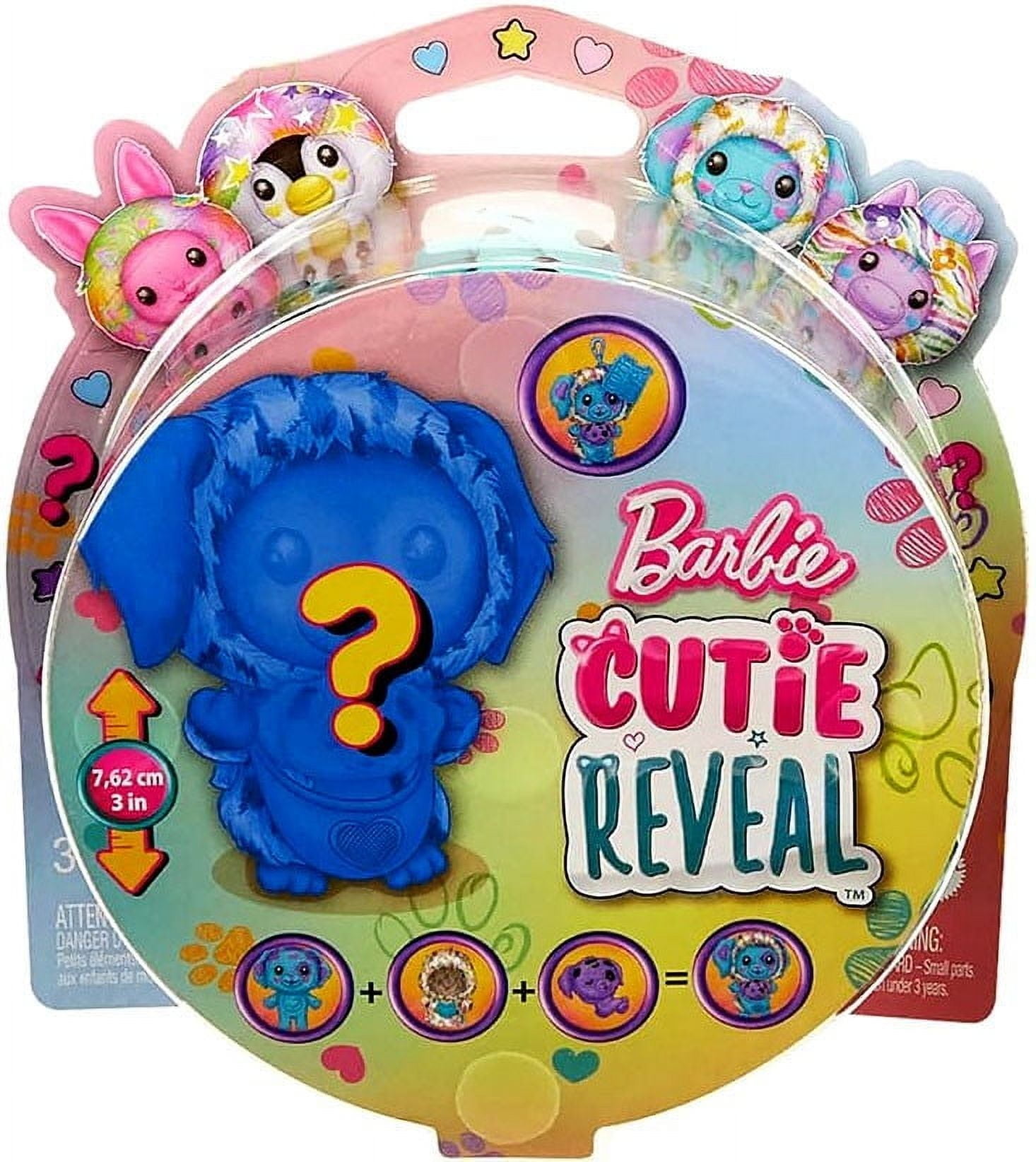 Barbie Cutie Reveal Animal Color Dream-Themed Pet & Accessories with 5 ...