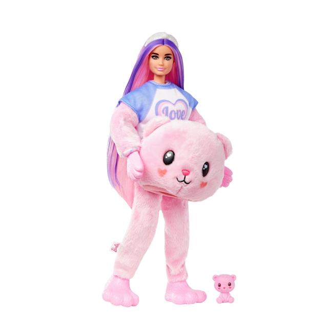 Barbie Cutie Reveal Doll & Accessories, Teddy Bear Plush Costume ...