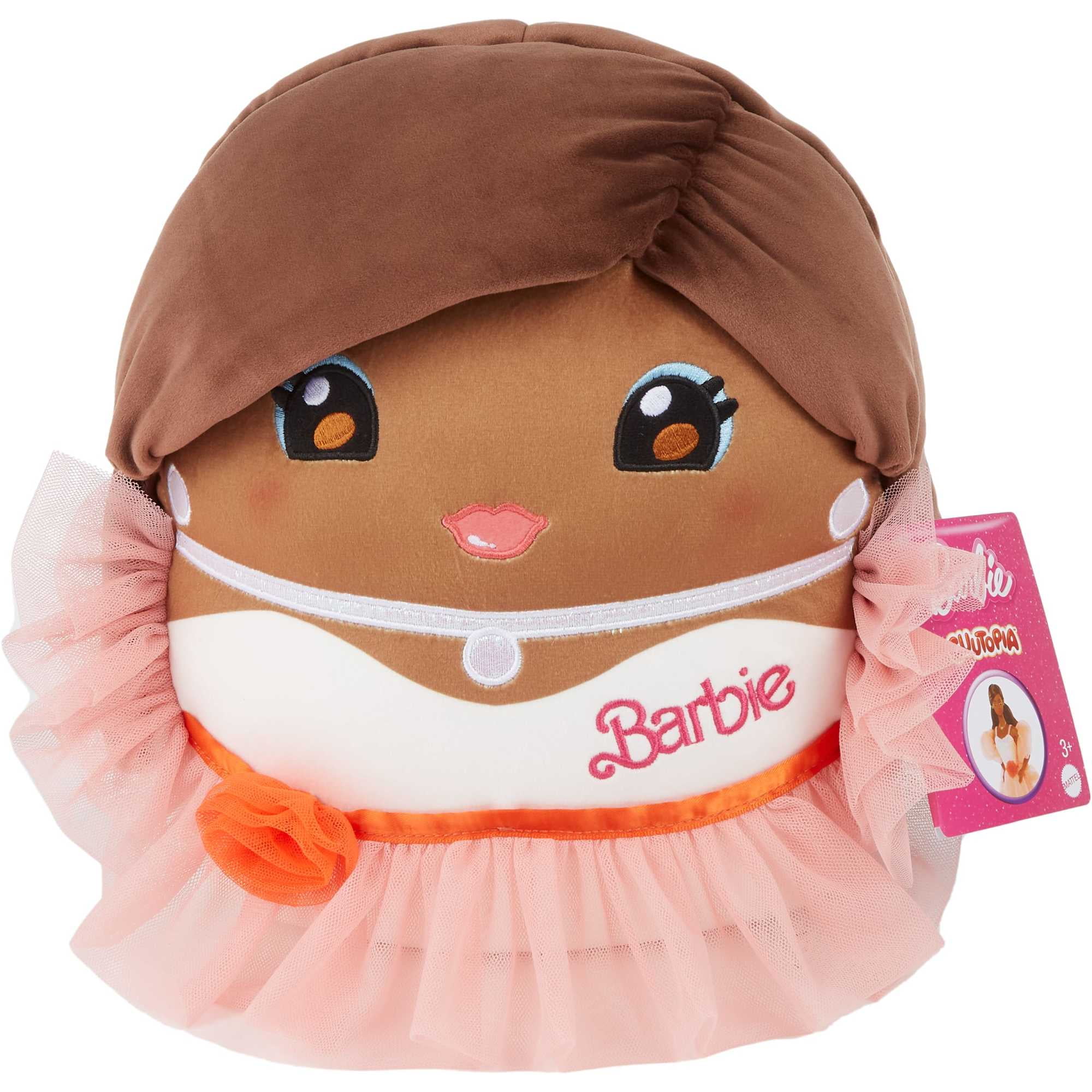 Brandclub - Barbie Cuutopia Plush, 10-inch Soft Pillow Doll with Peach ...
