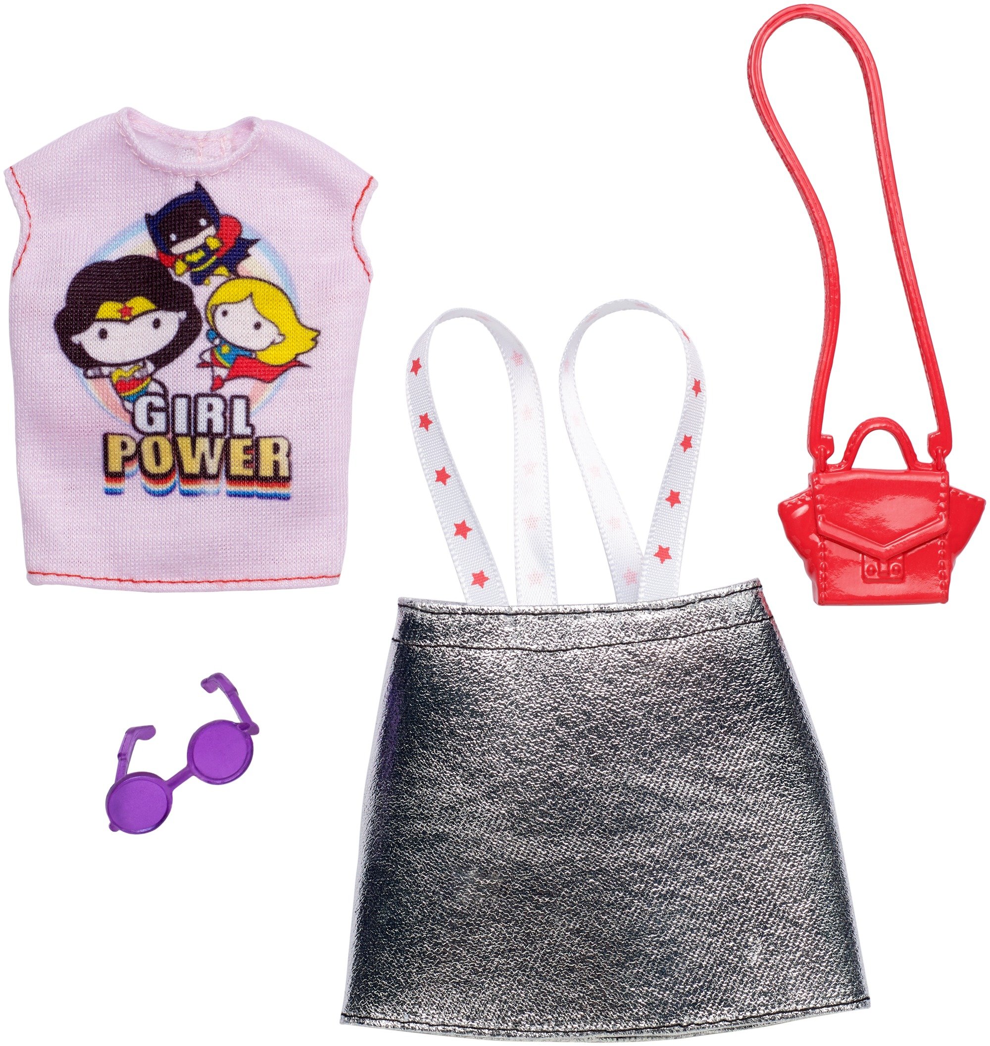 Barbie DC Comics Girl Power Fashion Pack - Walmart.com