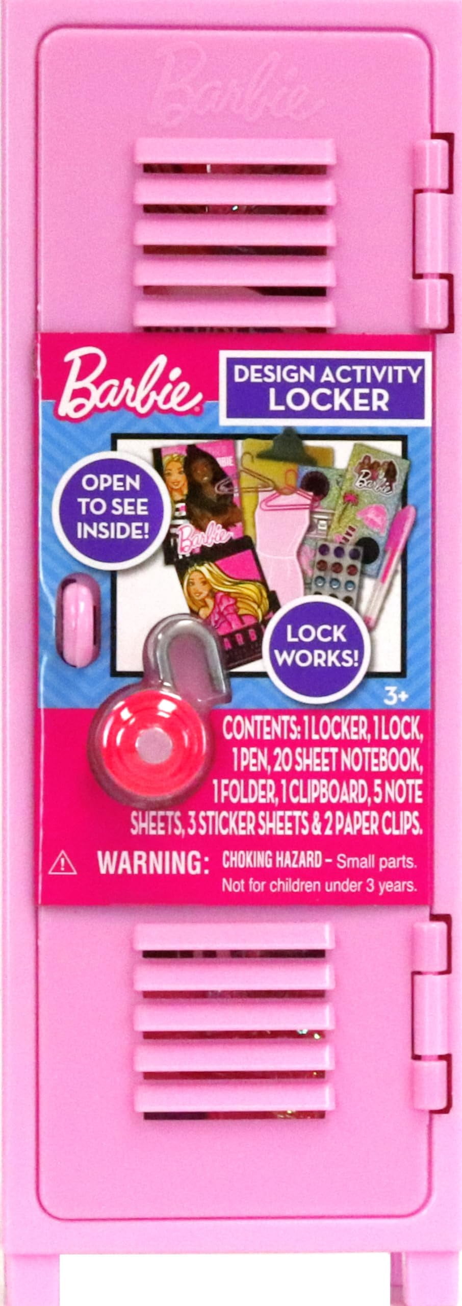 Barbie Design Activity Locker C70 - Walmart.com