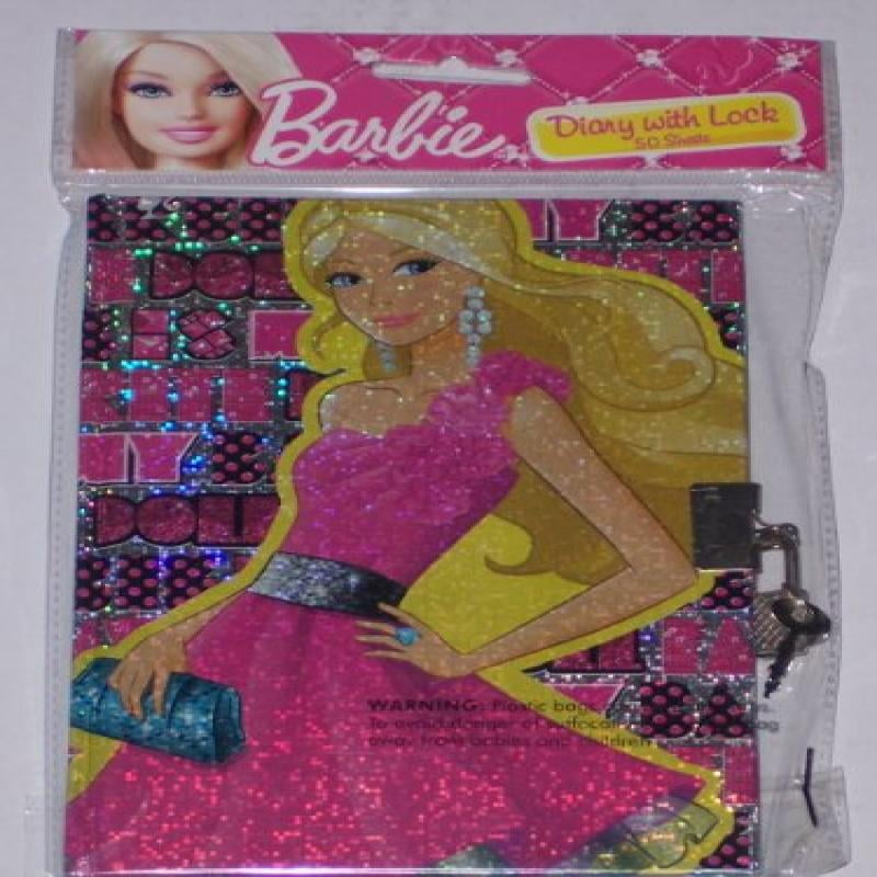 Barbie Diary with Lock - Walmart.com