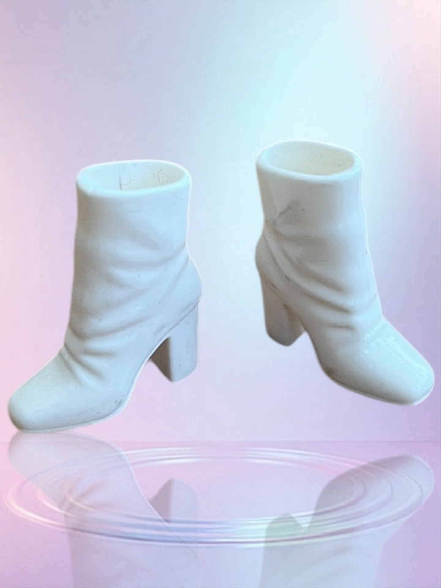 Barbie Doll 1990s Classic Foot Fashion Avenue Gogo Ankle Heel Boots ...