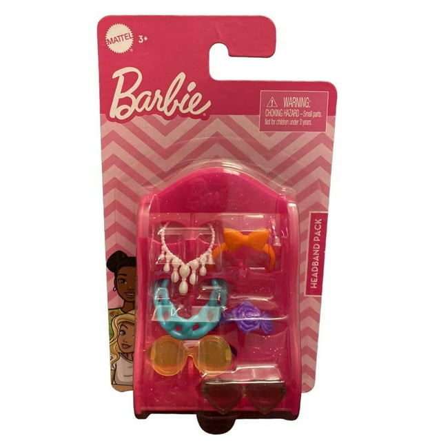 Barbie Doll Accessory Pack - GVY24 ~ Includes 2 Pairs of Sunglasses, 2 ...