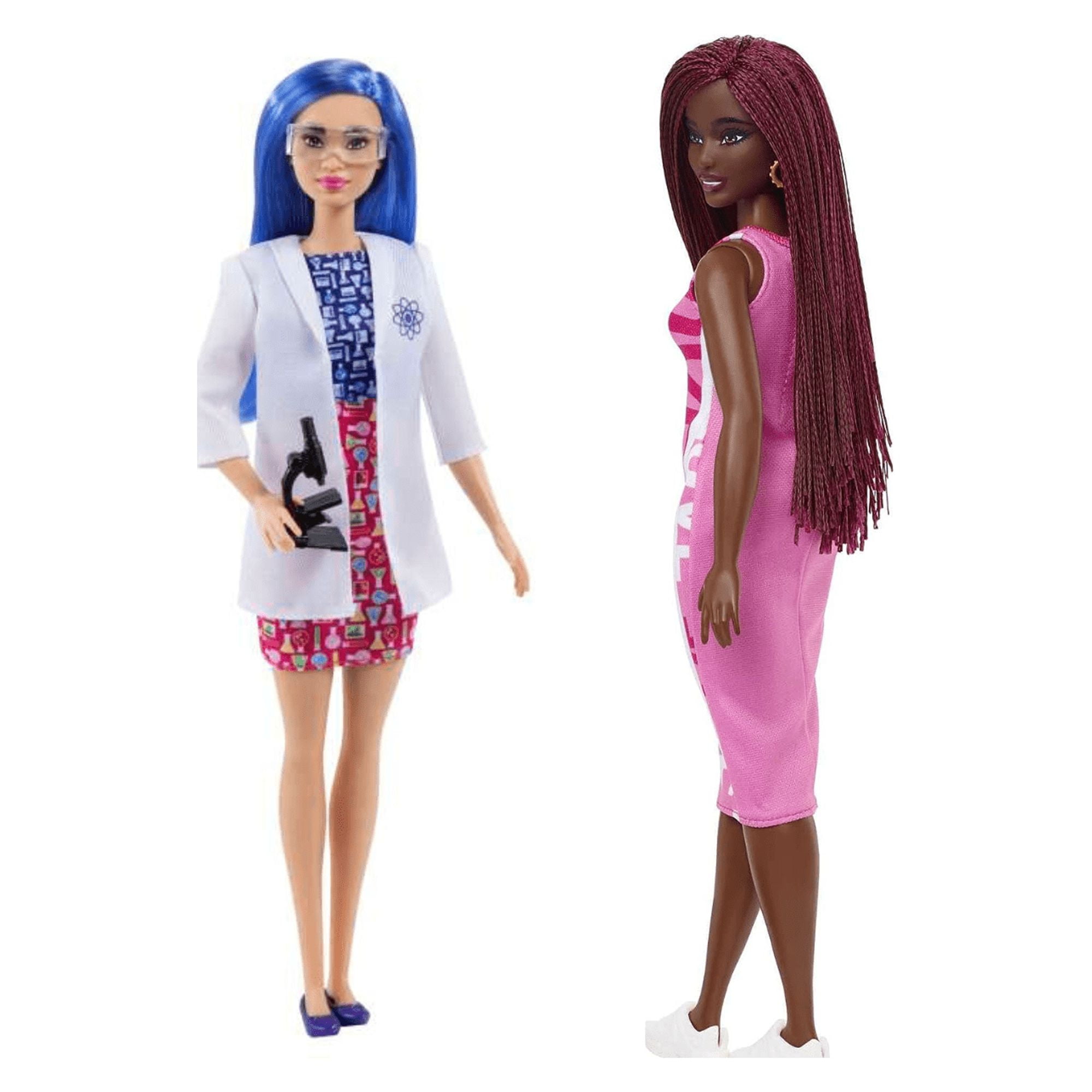 Barbie Doll Fashionista Curvy Body and Braids with Barbie Doll ...