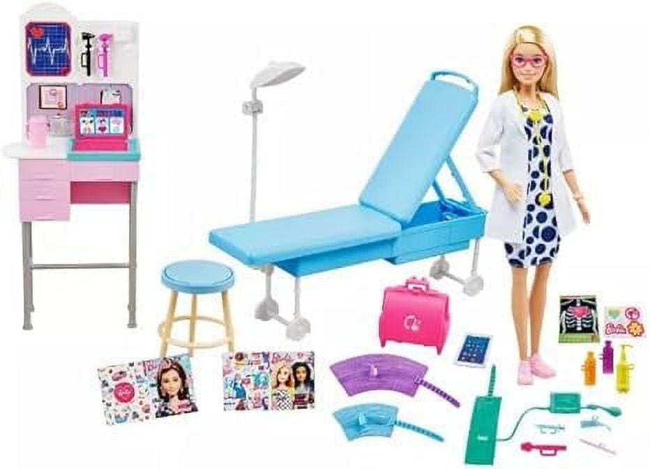 Barbie Doll (Medical Doctor Deluxe Doll Playset) - Walmart.com