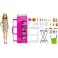 Barbie Doll and Ultimate Pantry Playset, Barbie Kitchen Add-On with 30 ...