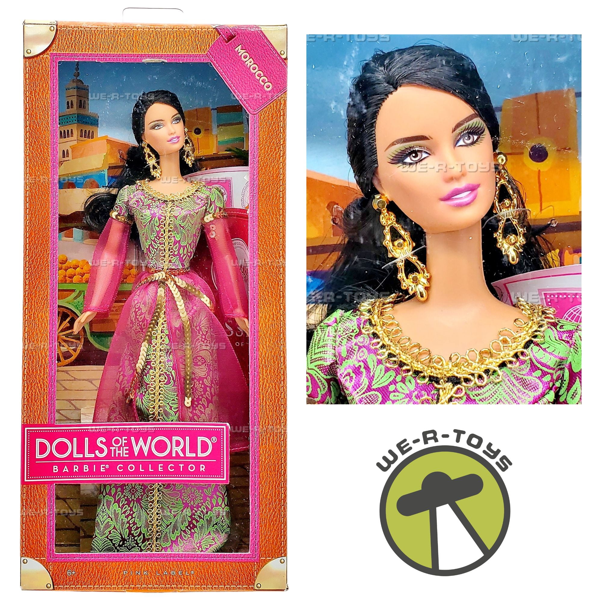 Barbie Dolls of The World Morocco Doll 2012 Mattel X8425 - Walmart.com