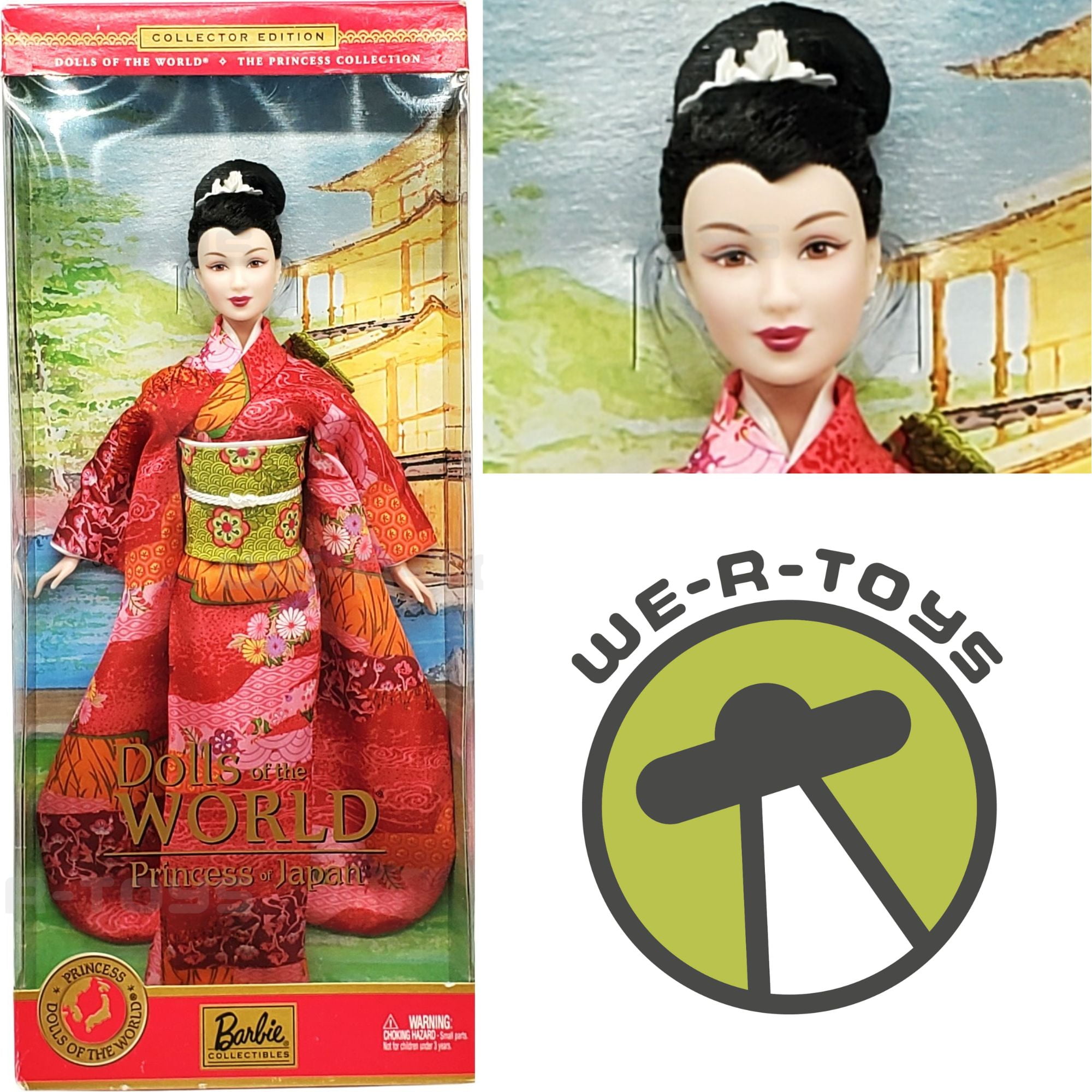 Barbie, Dolls of the World, Princess of Japan, Kimono Floral Obi, 2003 ...