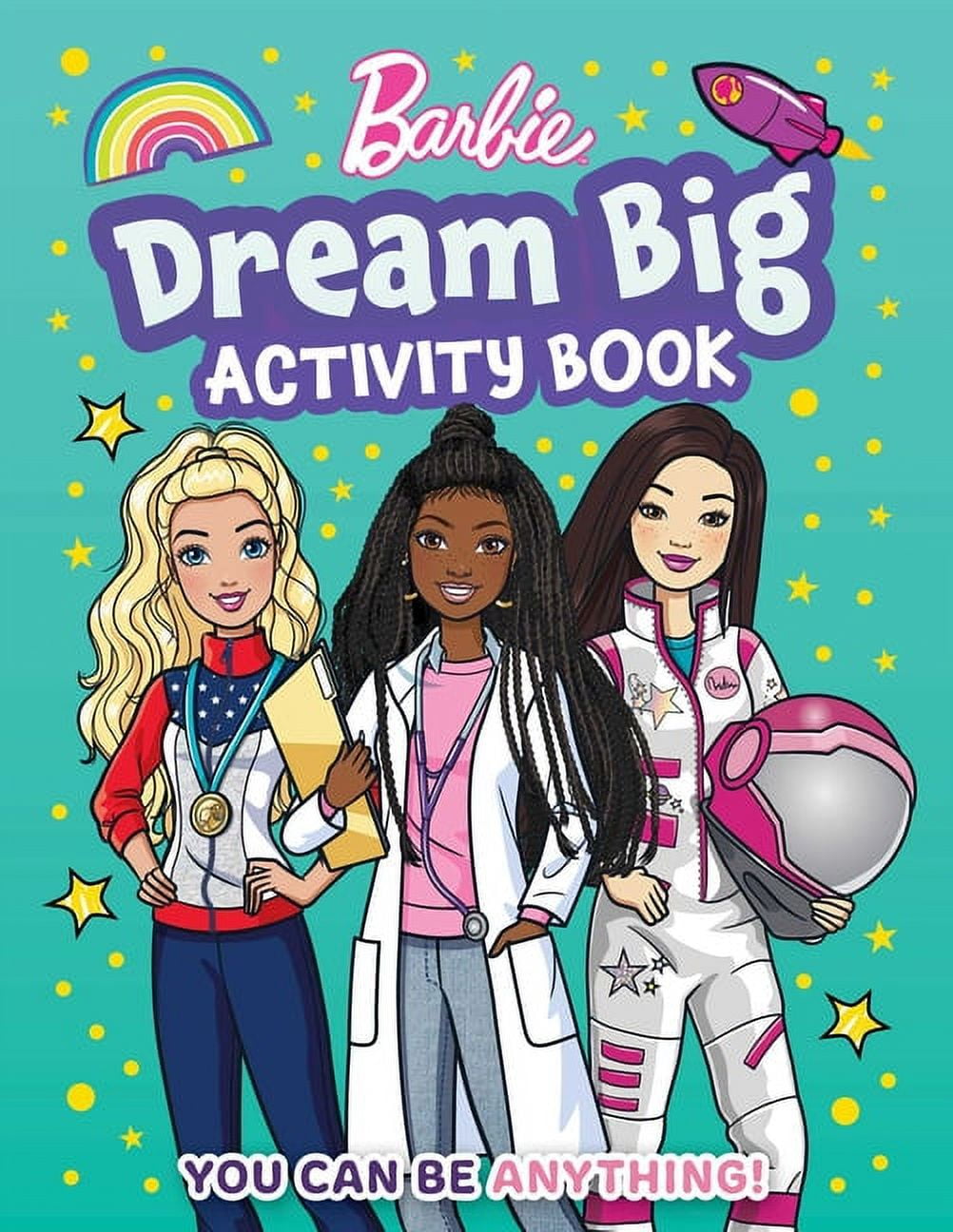 Barbie Dream Big Activity Book (Paperback) by Mattel - Walmart.com