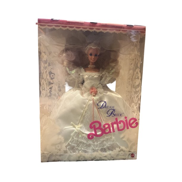 Barbie - Dream Bride Barbie Doll - Wedding Romance in Satin + Lace ...
