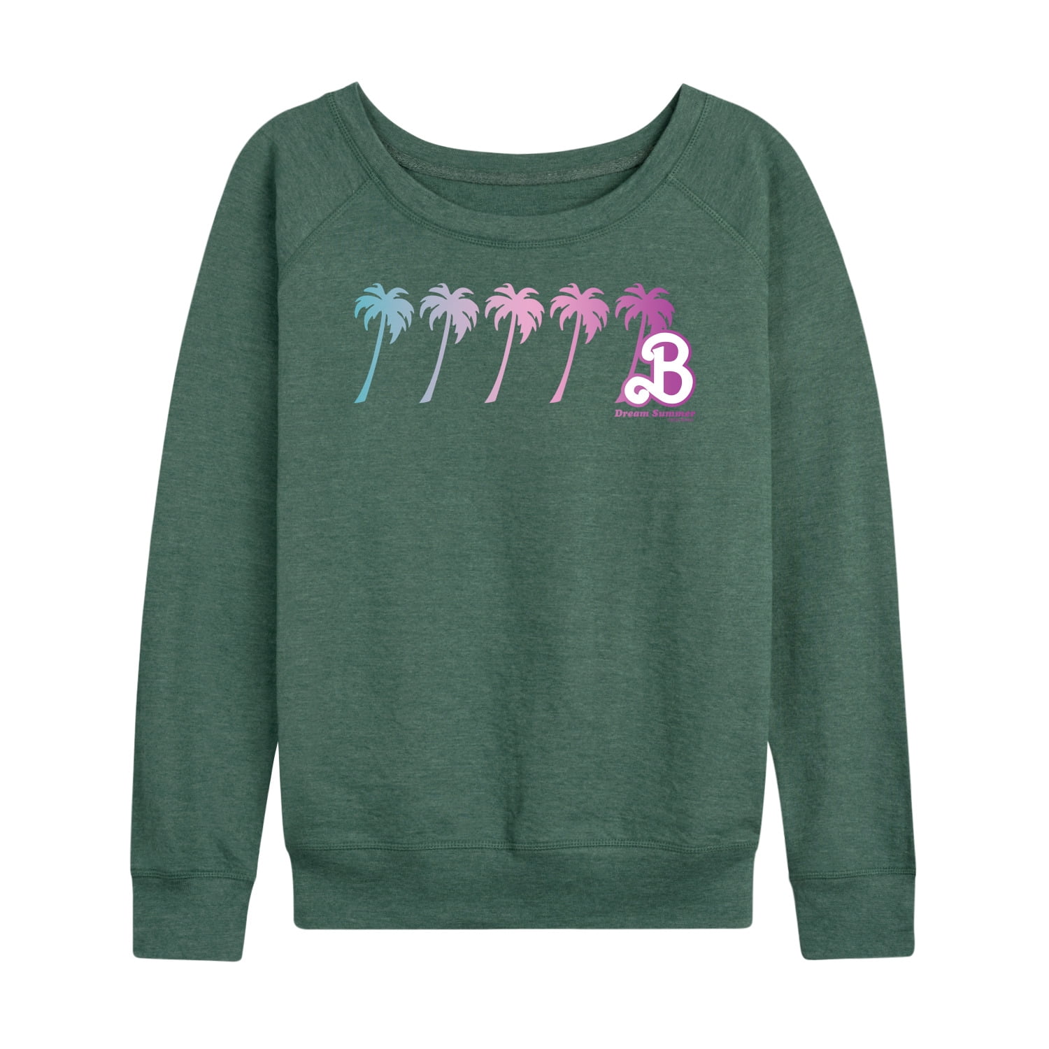 Barbie - Dream Summer Palm Trees - Women's Lightweight French Terry ...