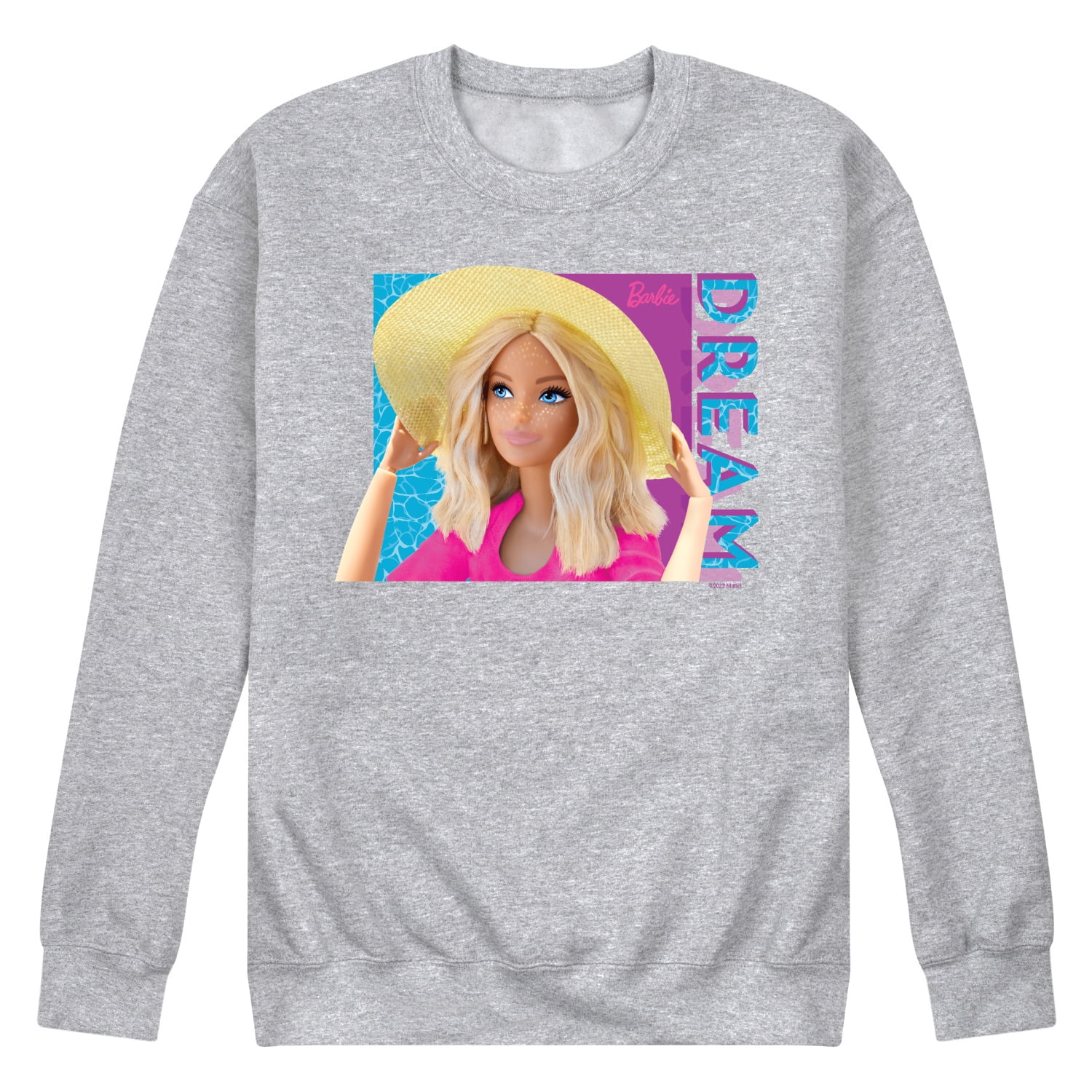 Barbie - Dream - Summer Weather - Men's Crew Neck Fleece Pullover ...