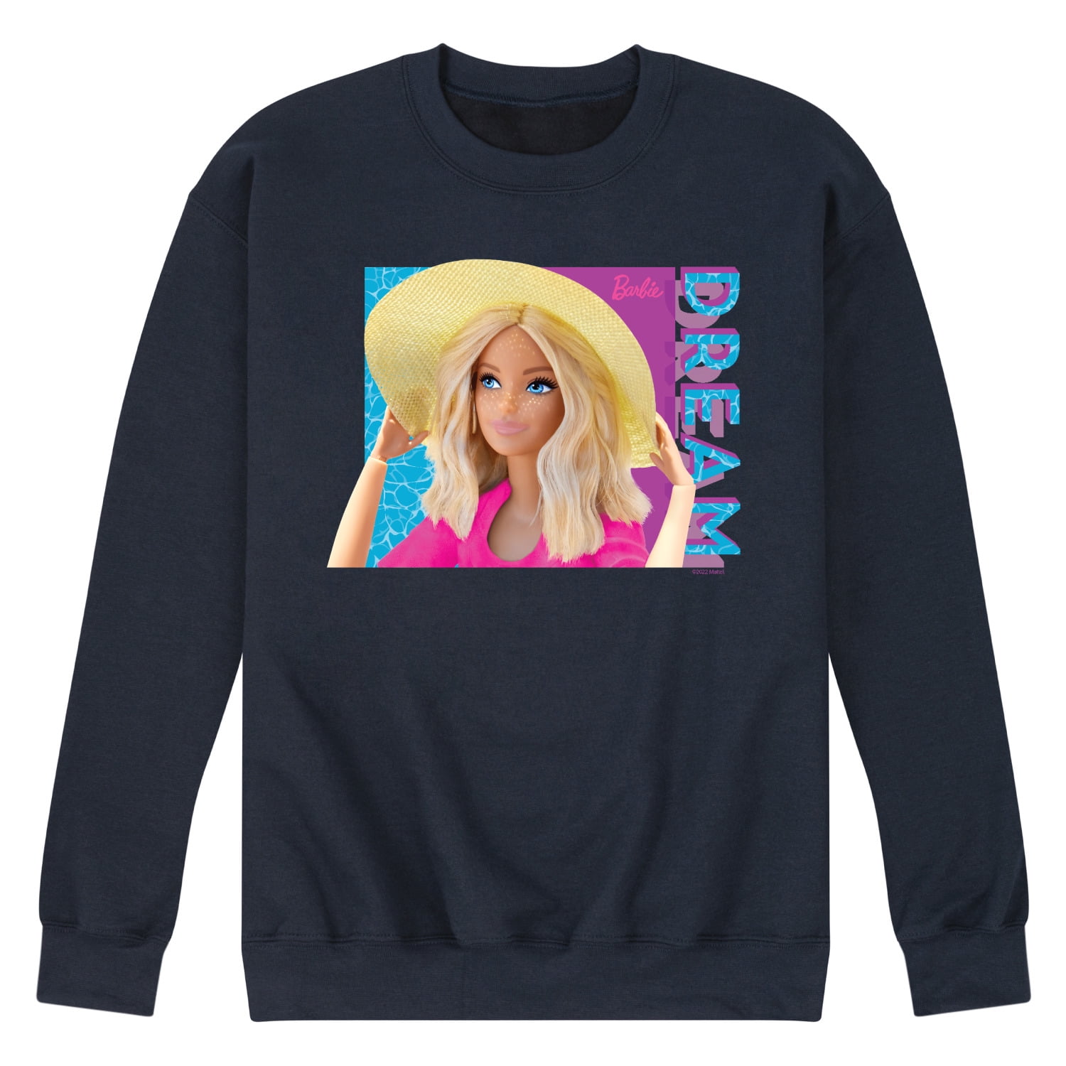 Barbie - Dream - Summer Weather - Men's Crew Neck Fleece Pullover ...