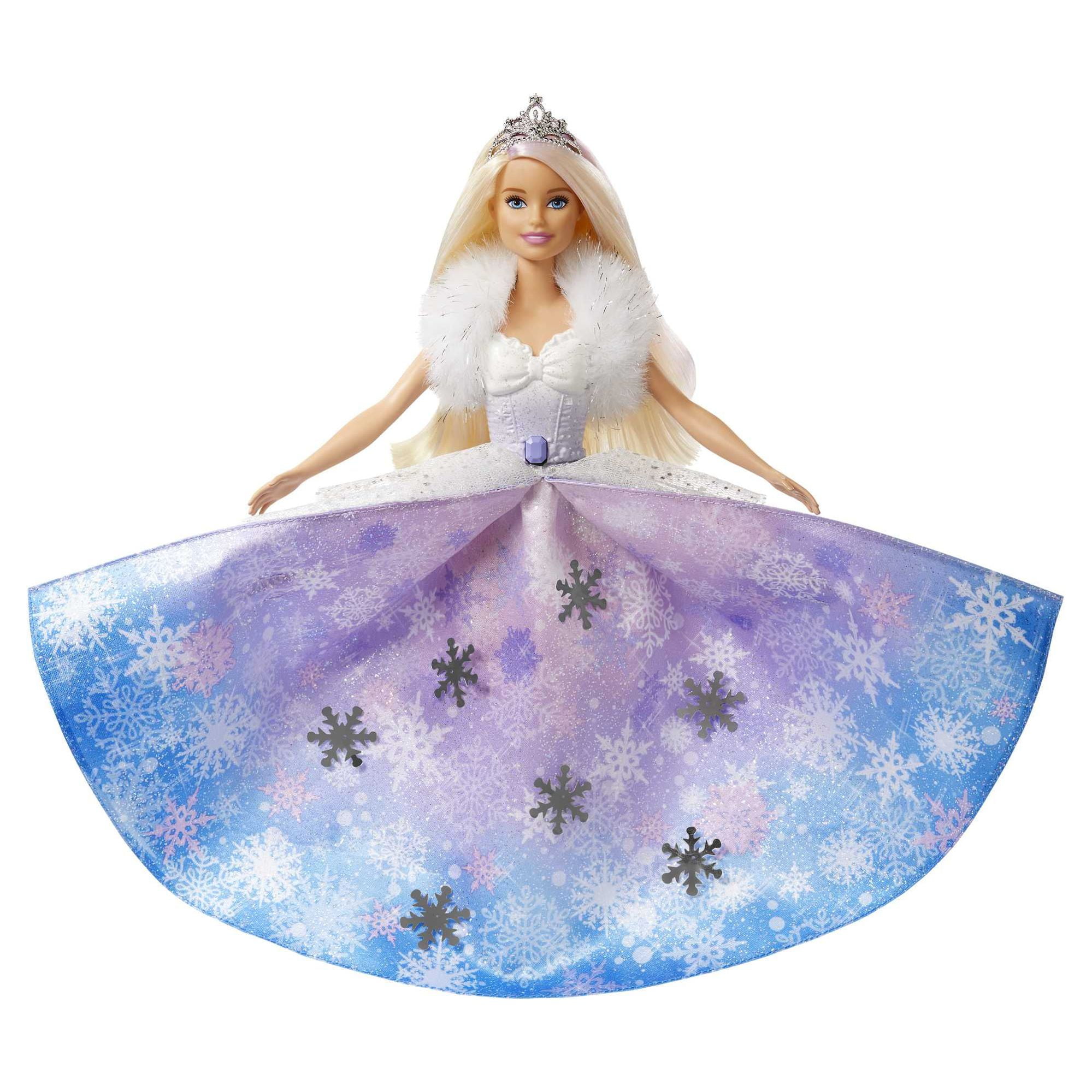 Barbie Dreamtopia Princess Doll, 12-inch, Blonde with Pink Hairstreak ...