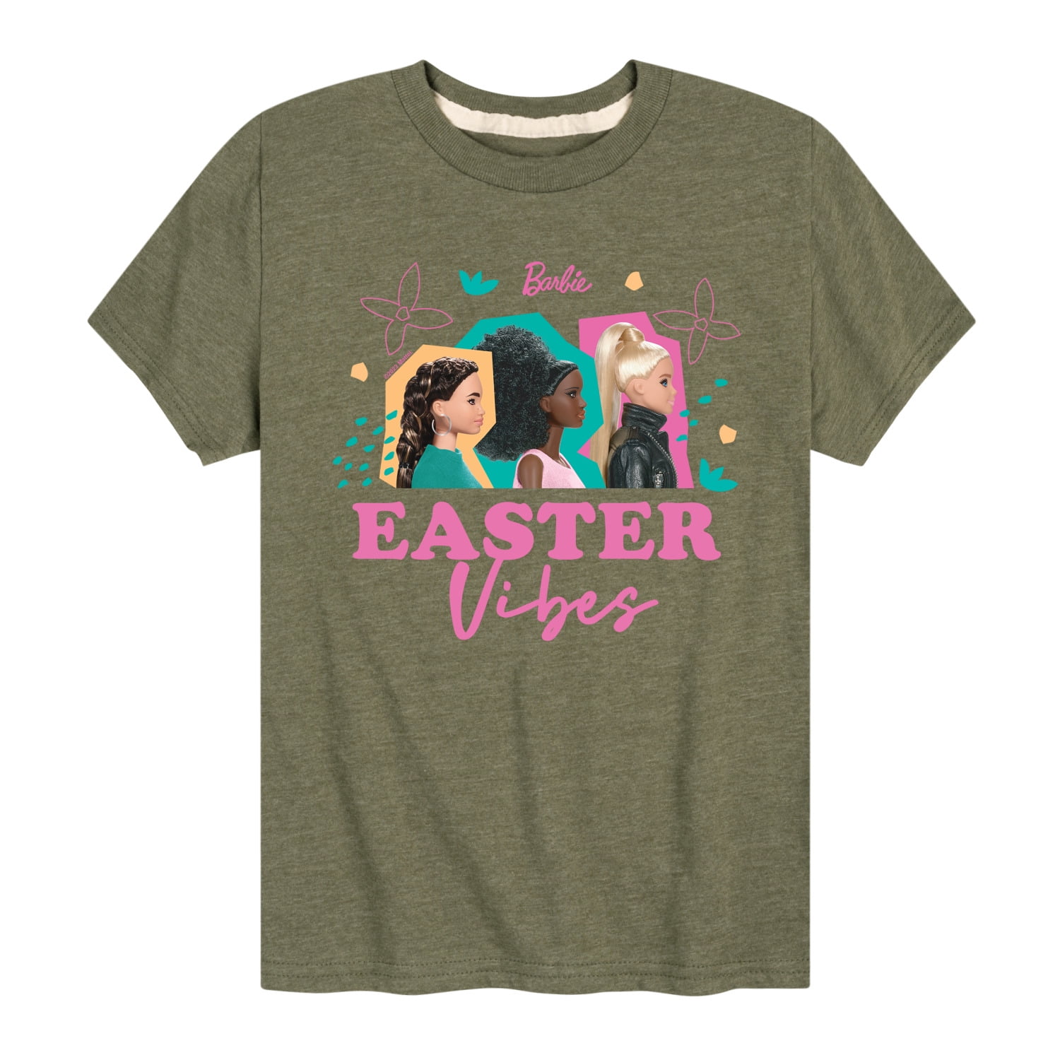 Barbie - Easter - Easter Vibes - Color Block Background with Barbies ...