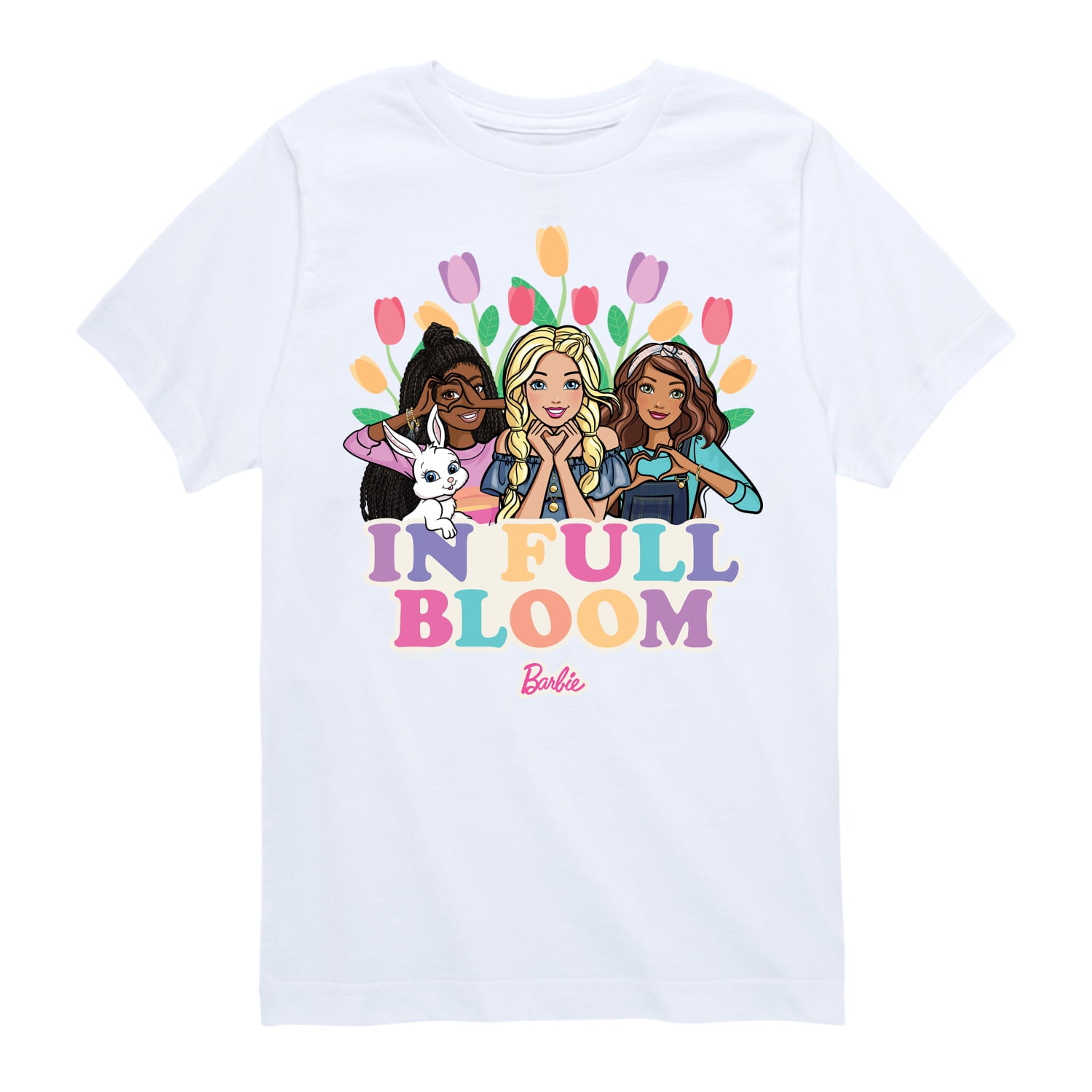 Barbie - Easter - In Full Bloom - Toddler And Youth Short Sleeve ...