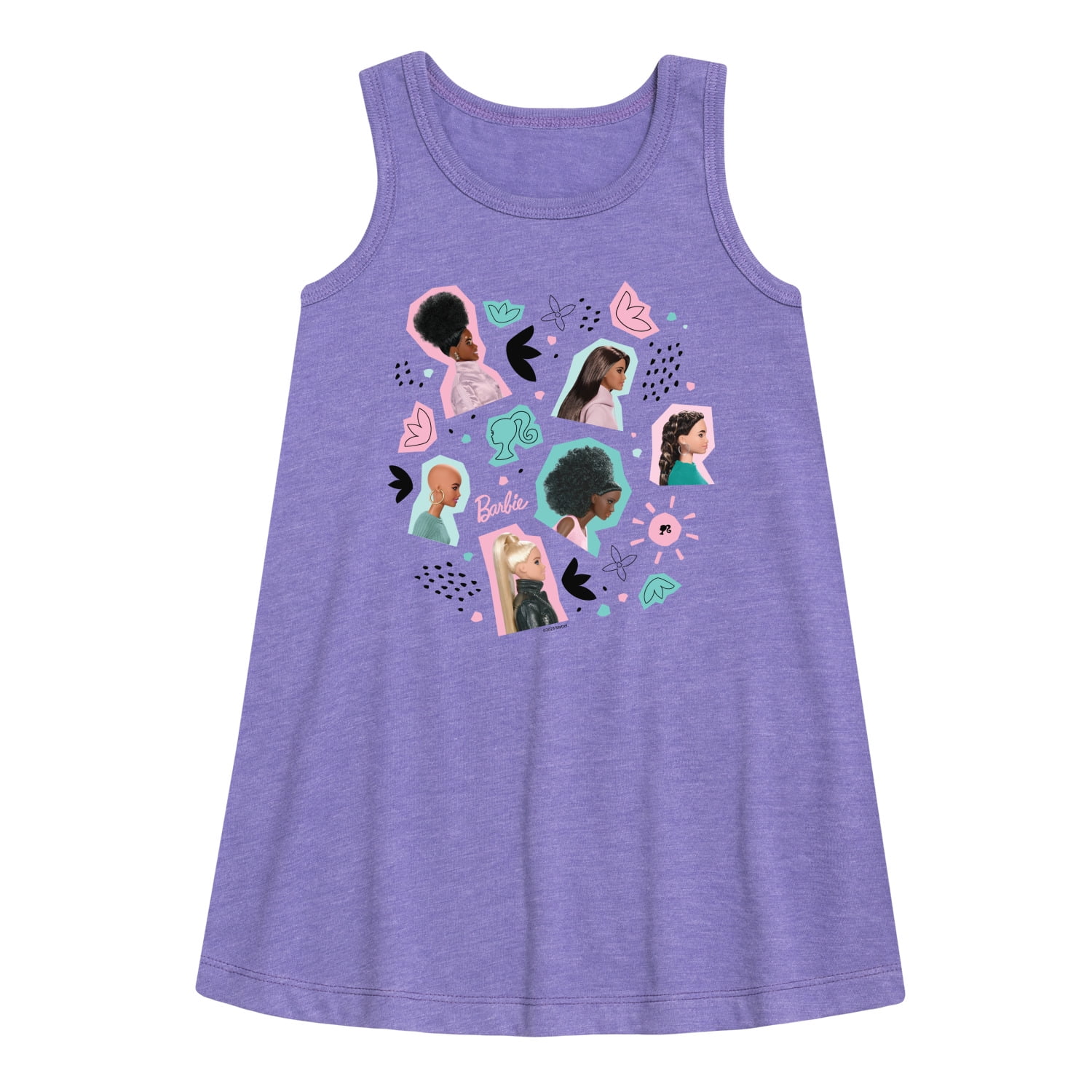 Barbie - Easter - Photo Collage - Toddler and Youth Girls A-line Dress ...