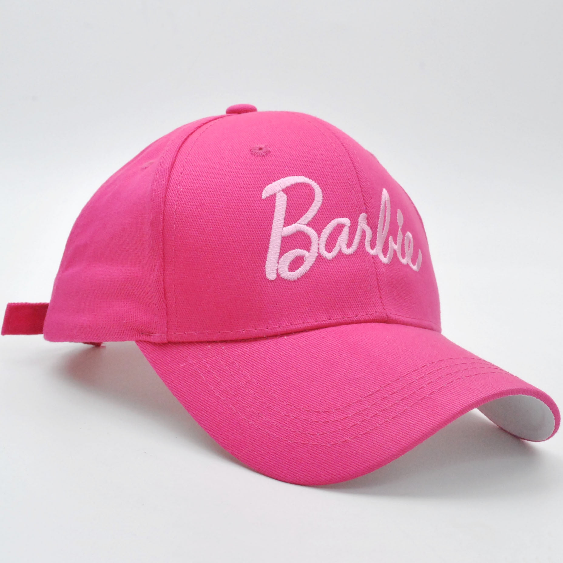 Barbie Embroidered Adjustable Baseball Cap (Hot Pink) - Walmart.com
