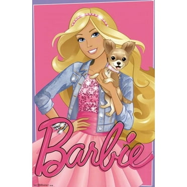 Mattel Barbie - Cute Wall Poster, 22.375" x 34" Framed - Walmart.com