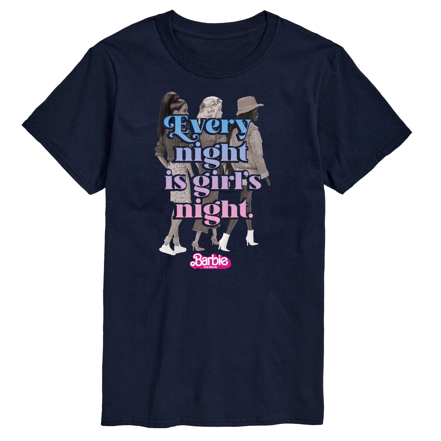 Barbie - Every Night Is Girls Night - Men's Short Sleeve Graphic T ...