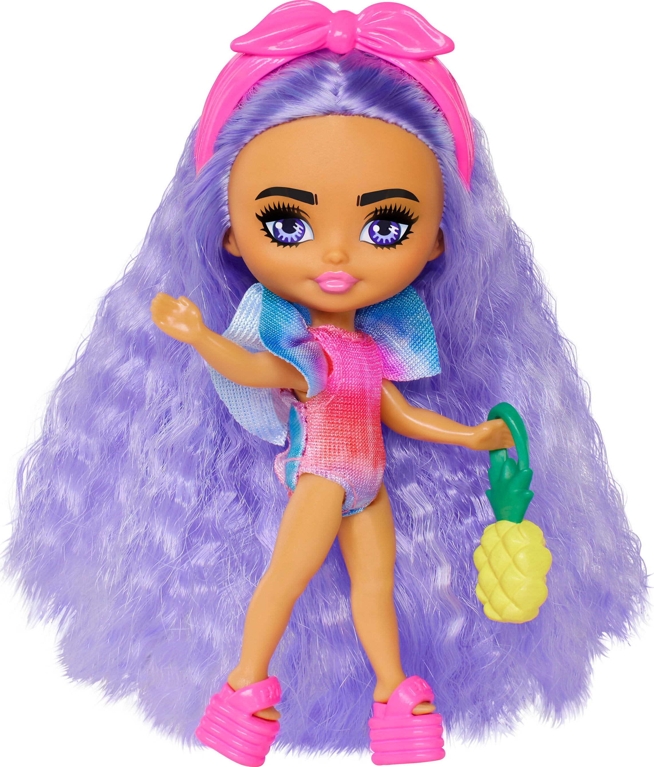 Barbie Extra Mini Minis Travel Doll with Beach Fashion, Barbie Extra ...