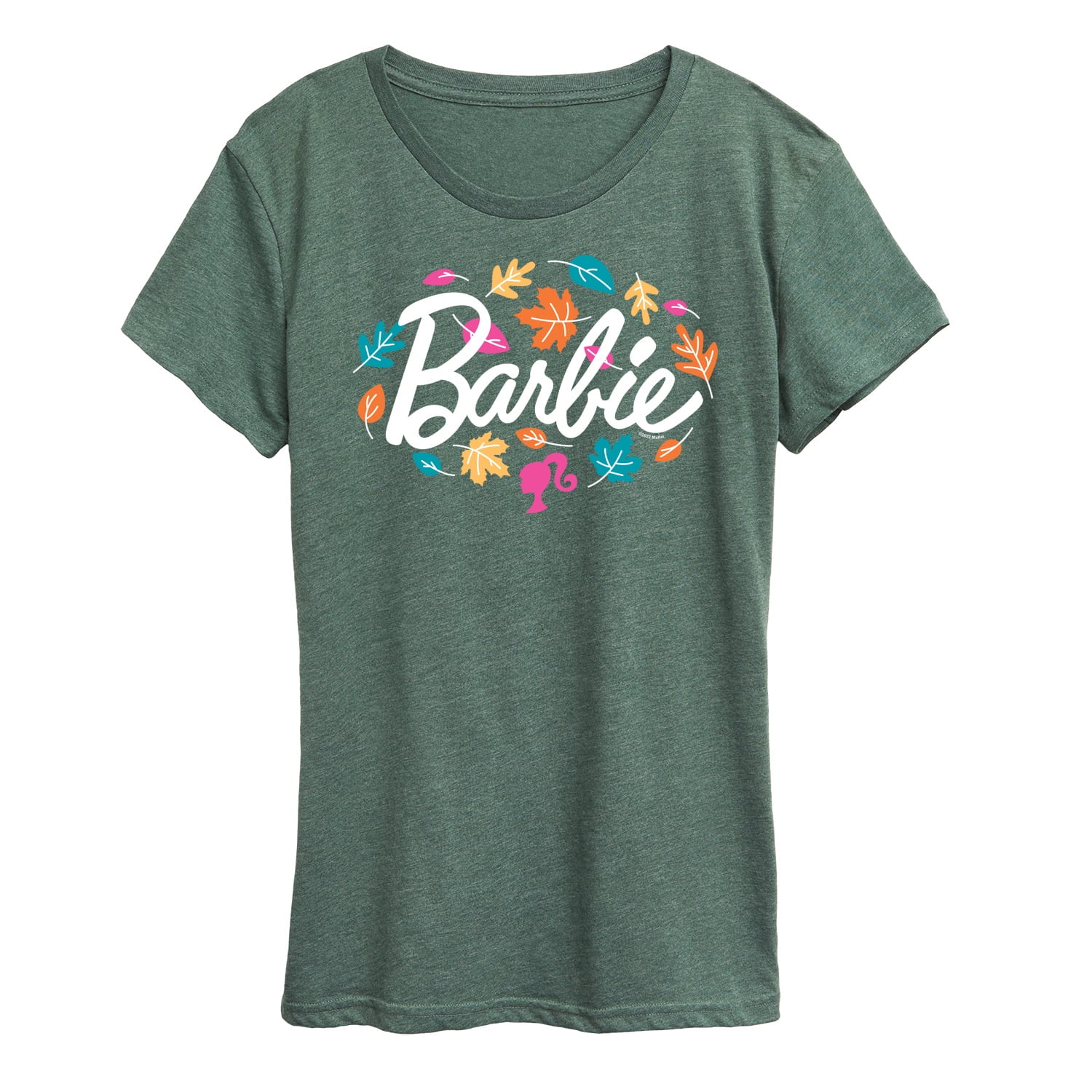 Barbie - Fall Leaves - Multi Colored Leaf - Women's Short Sleeve ...