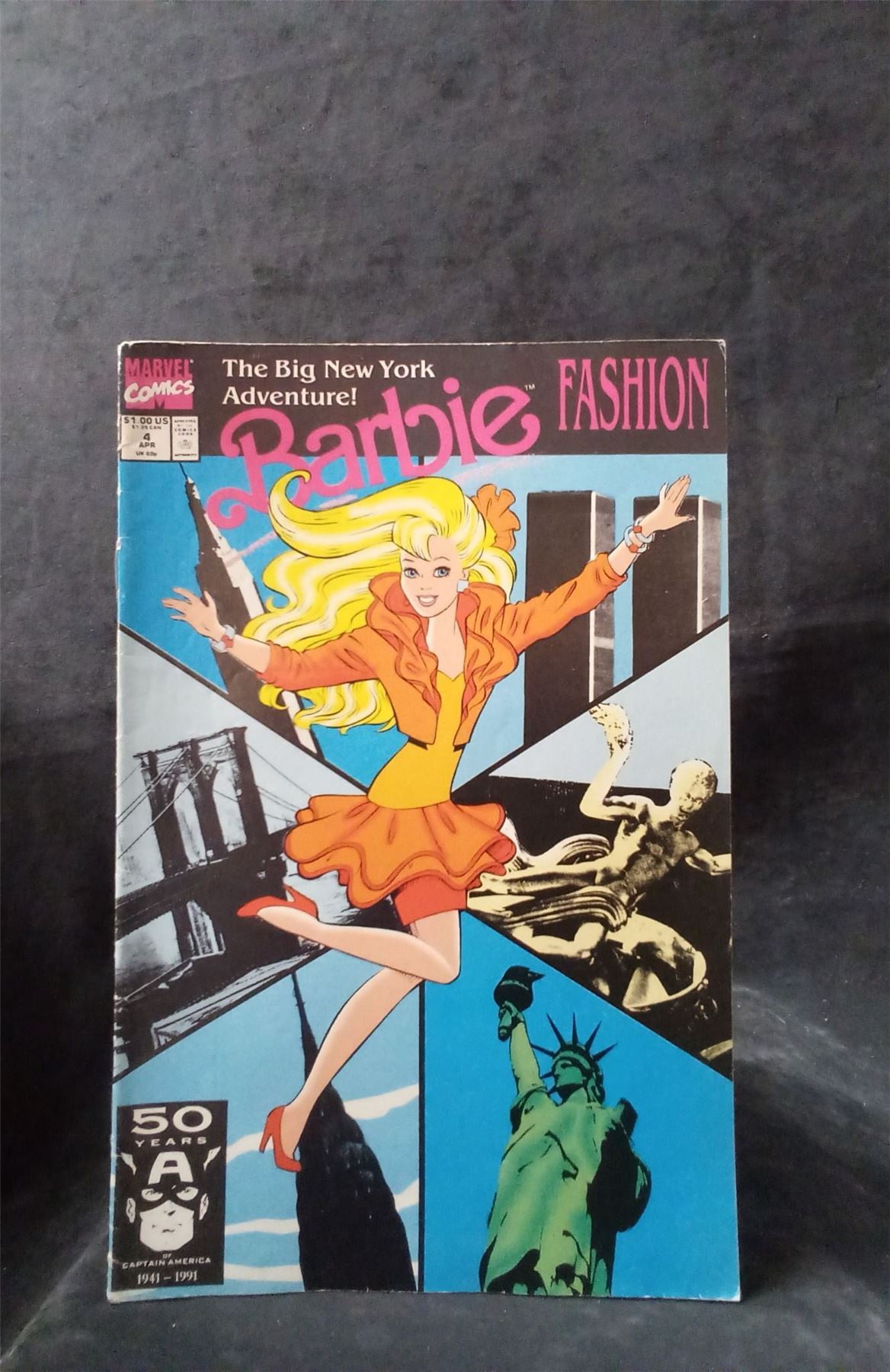 Pre-Owned Barbie Fashion #4 1991 Marvel Comics Comic Book - Walmart.com