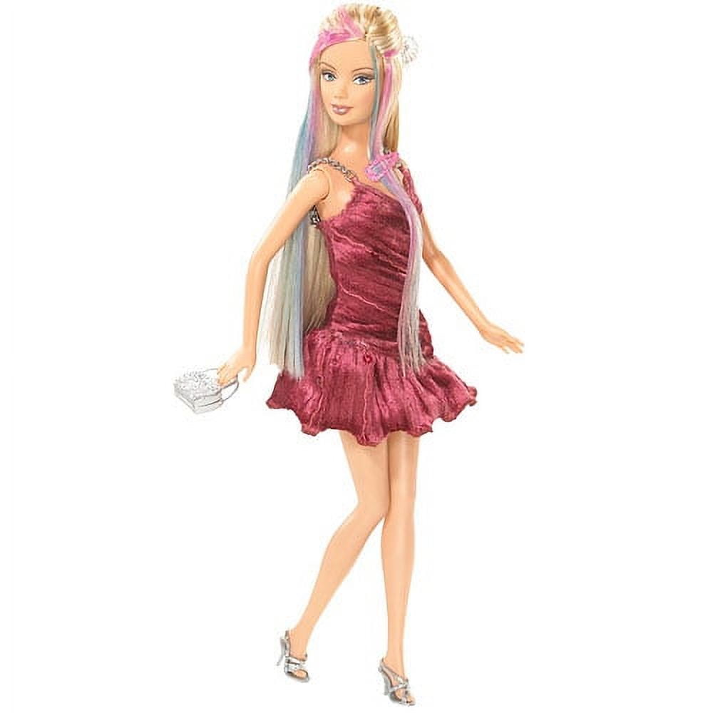 Barbie Fashion Fever Hair Highlights Doll - Walmart.com