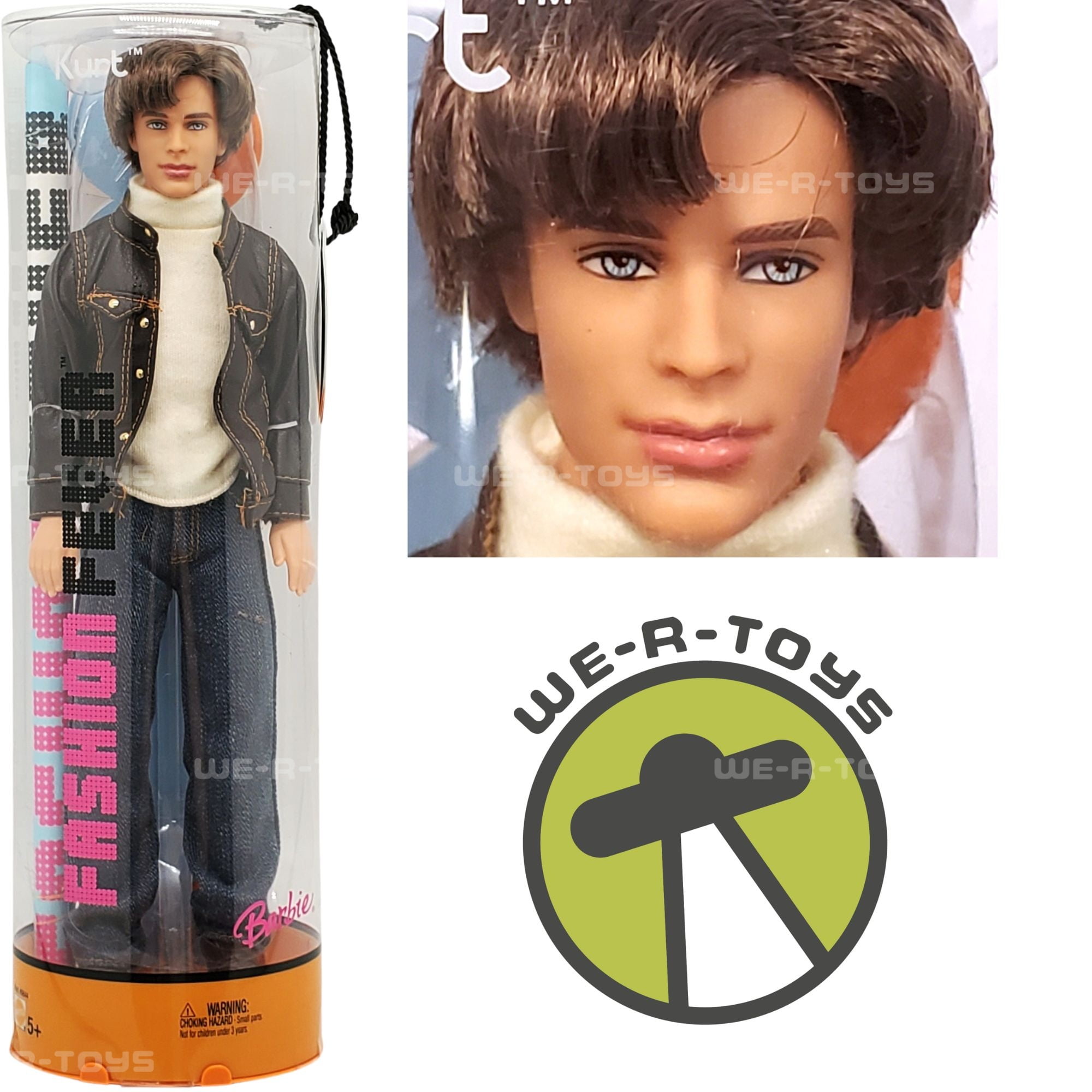 Barbie Fashion Fever Kurt Doll in Denim with a Leather Jacket 2005 ...