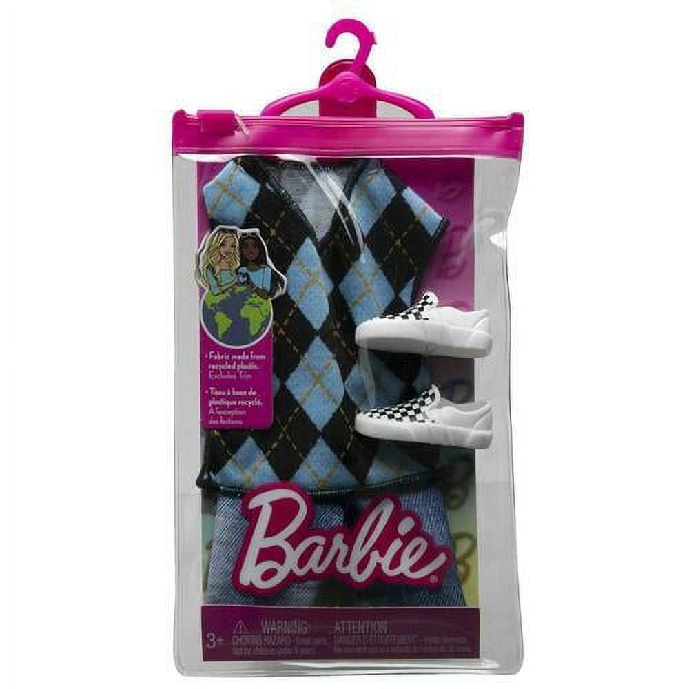 Barbie Fashion Pack Outfit For Ken Doll T Shirt Shorts And Pair Of Sneakers