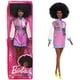 Barbie Fashionistas Doll #156 with Brunette Afro & Blue Lips Wearing ...