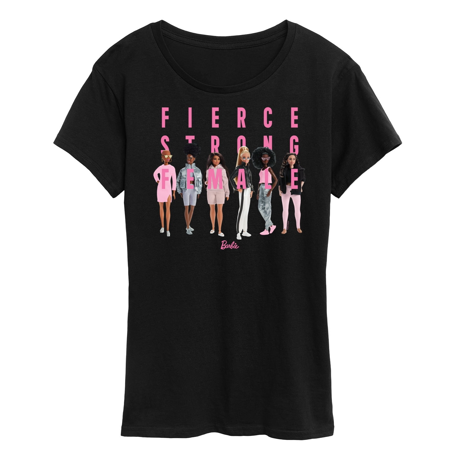 Barbie - Fierce Strong Female - Power Pose - Women's Short Sleeve ...