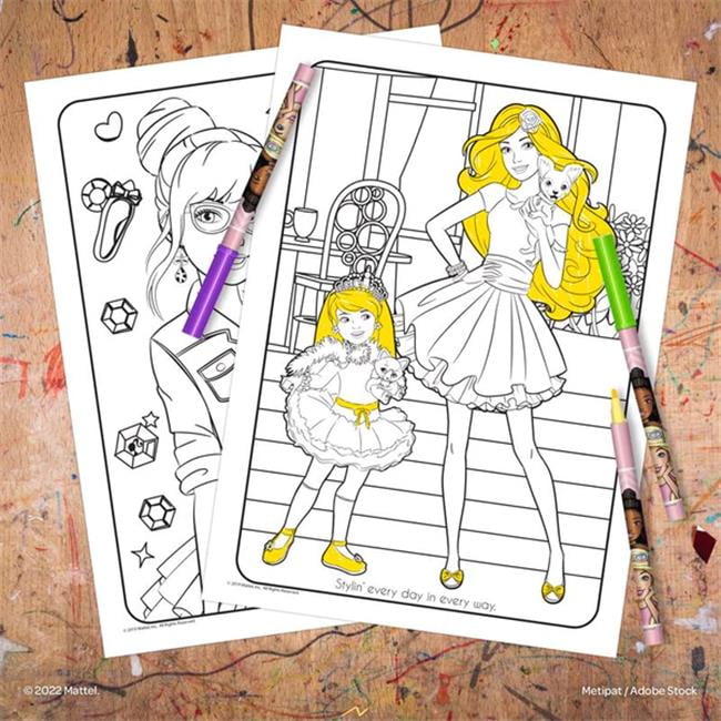 Barbie Fine Tip Marker - Pack of 48 - Walmart.com