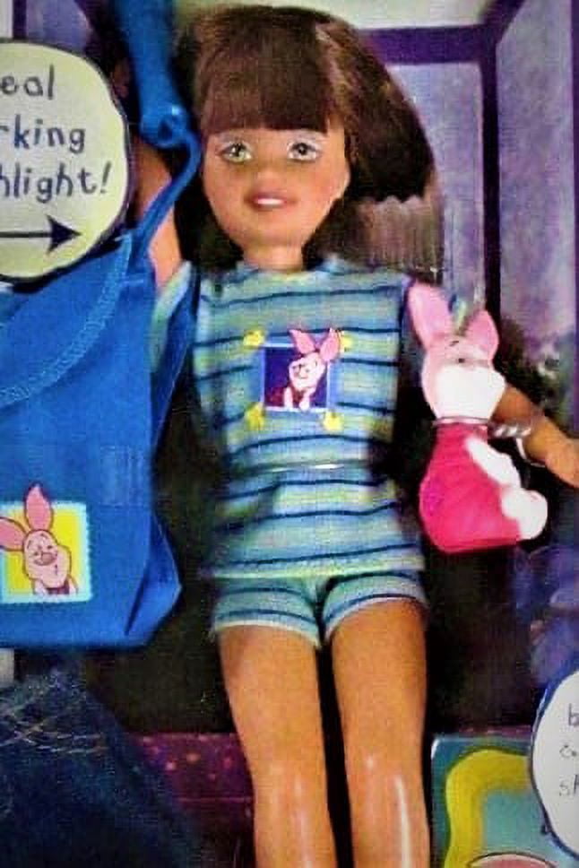 Barbie Flashlight Fun Whitney Doll & Piglet Friend of Barbie 1997 ...