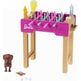 Barbie Foosball Accessory Pack with Pet Puppy & Storytelling Pieces ...
